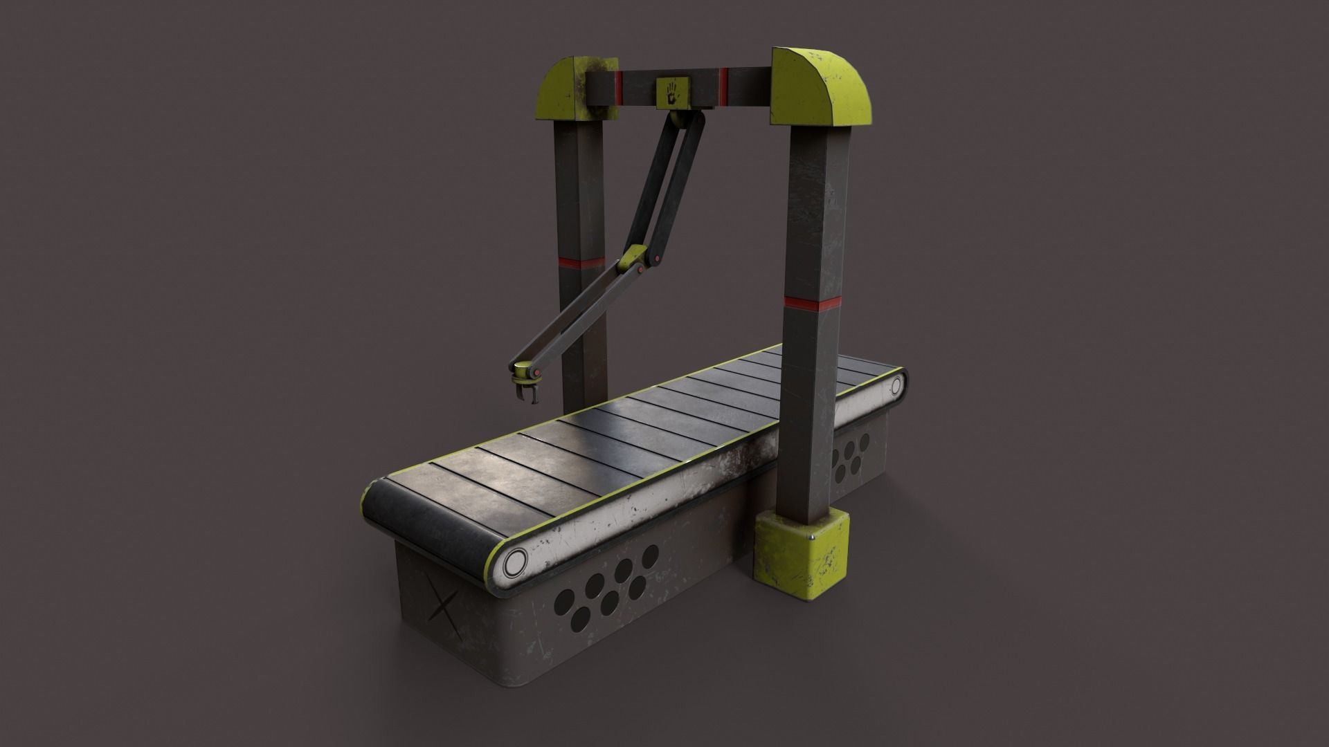 3D model Production Line VR / AR / low-poly | CGTrader