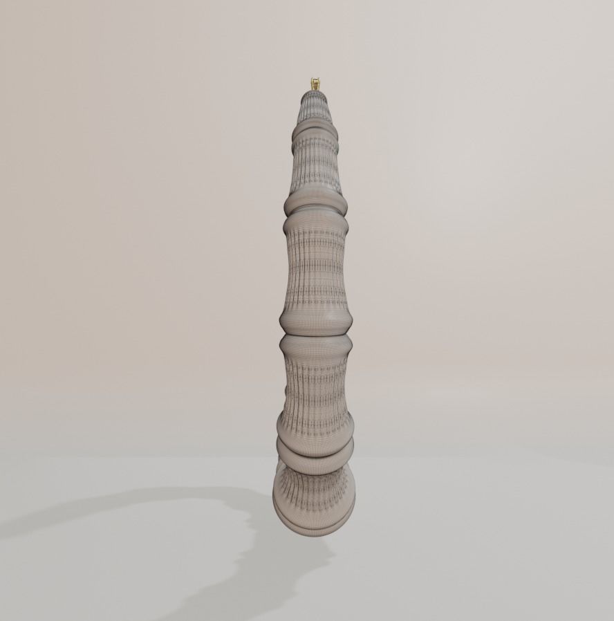 Bamboo Earring Jewelry made in Blender free 3D model | CGTrader