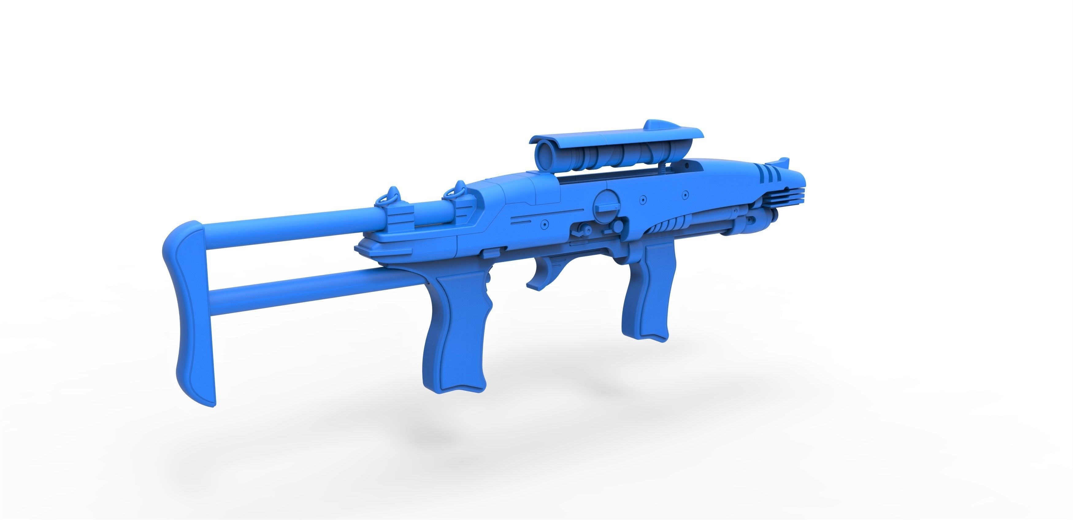 Hero MACO Particle Rifle from Star Trek Enterprise 3D model | CGTrader