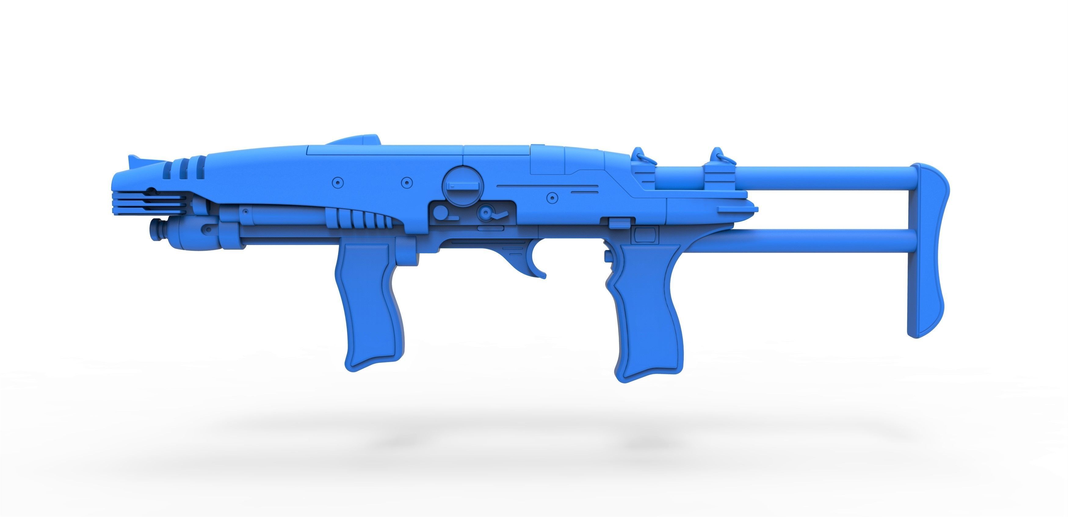 Hero MACO Particle Rifle from Star Trek Enterprise 3D model | CGTrader