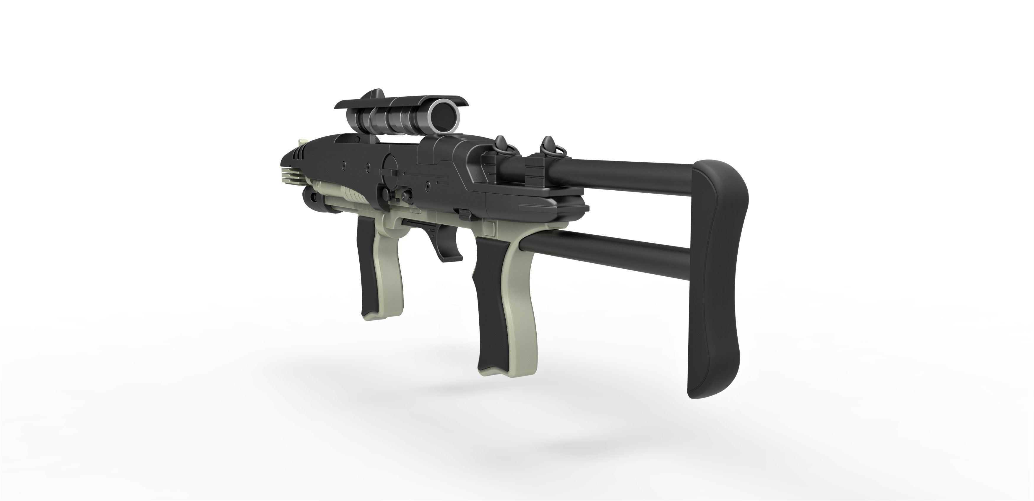 Hero MACO Particle Rifle from Star Trek Enterprise 3D model | CGTrader