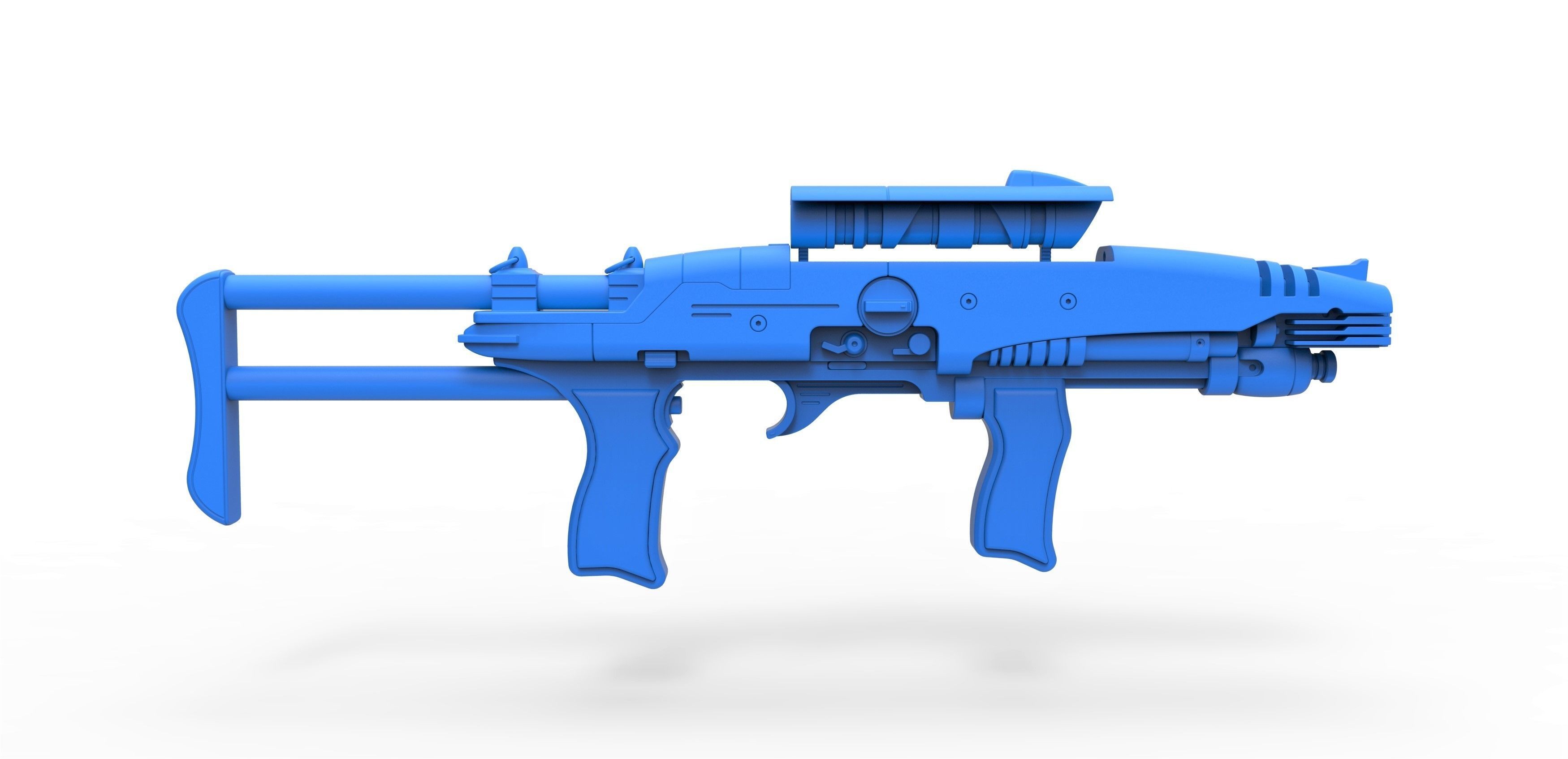 Hero MACO Particle Rifle from Star Trek Enterprise 3D model | CGTrader