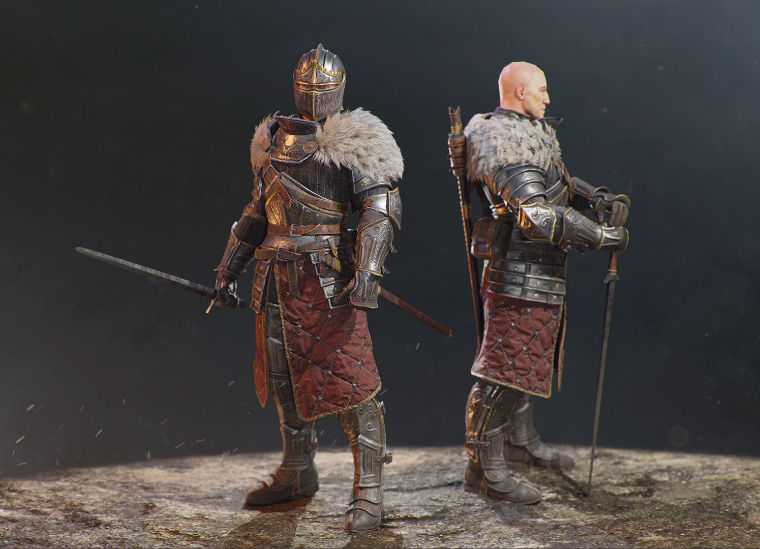 3D model Knight Errant VR / AR / low-poly rigged | CGTrader