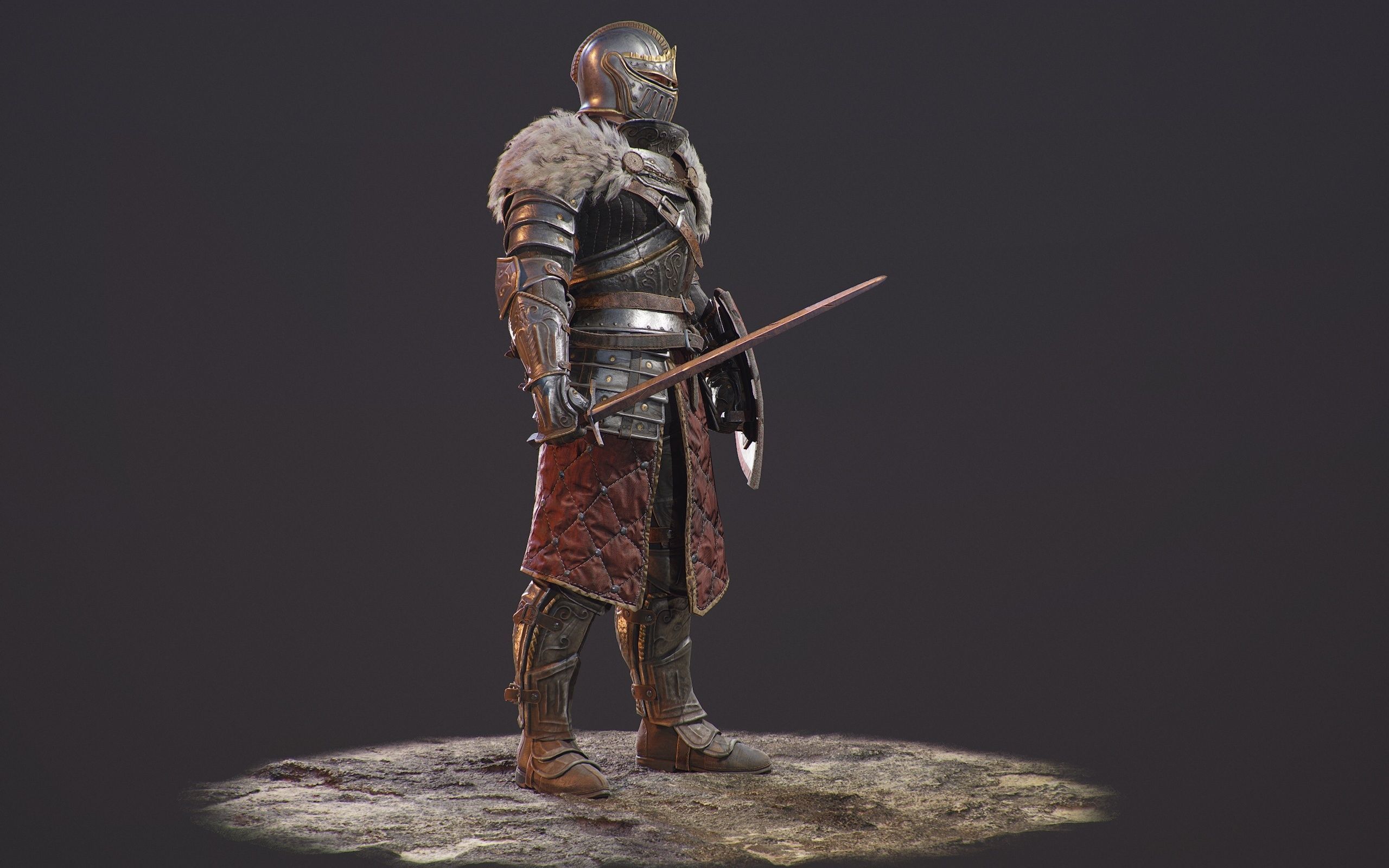 3D model Knight Errant VR / AR / low-poly rigged | CGTrader