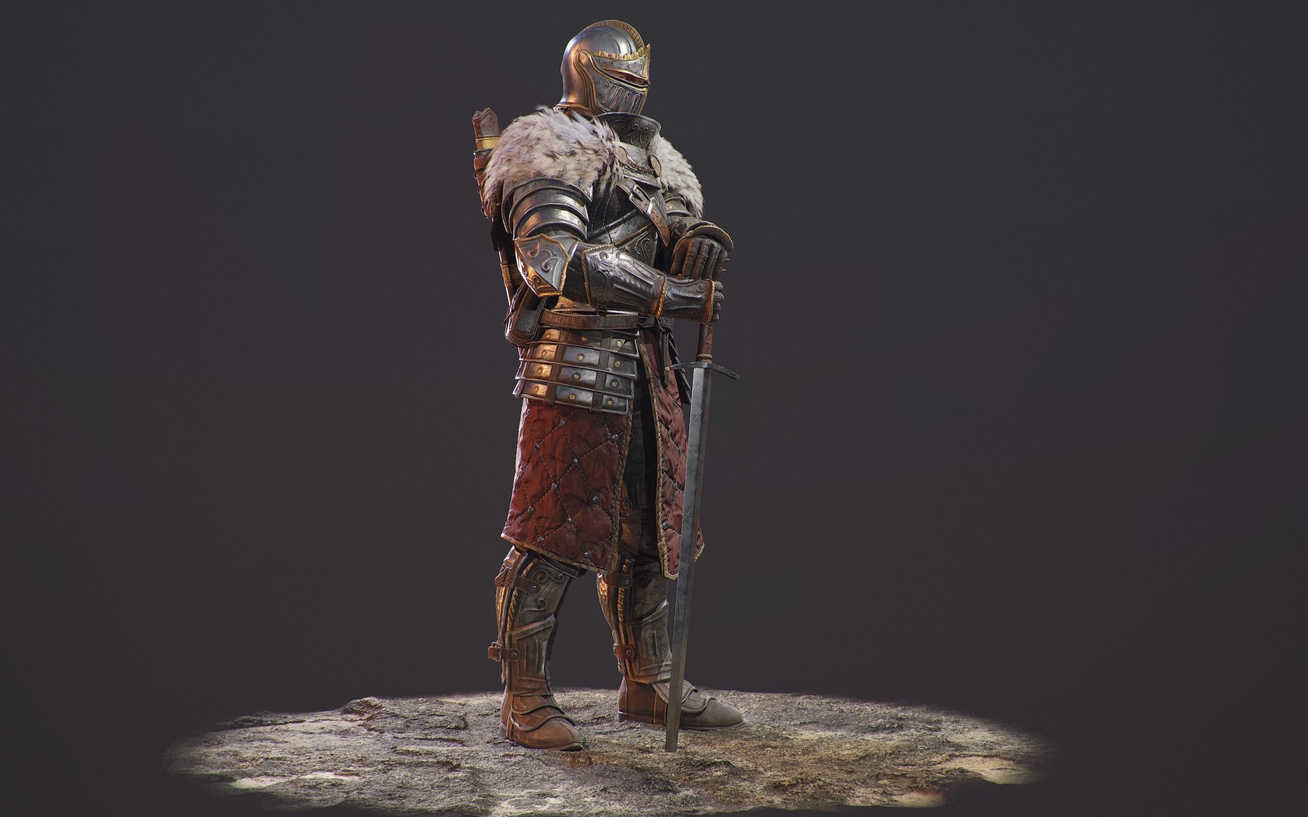 3D model Knight Errant VR / AR / low-poly rigged | CGTrader