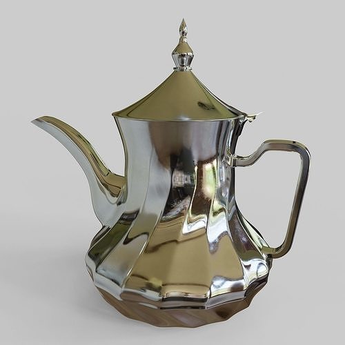 Moroccan Teapot - Berrad 3D model | CGTrader