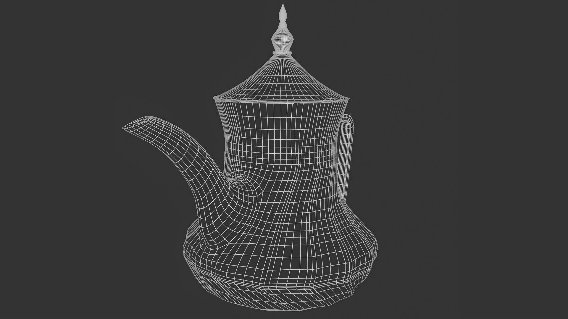 Moroccan Teapot - Berrad 3D model | CGTrader