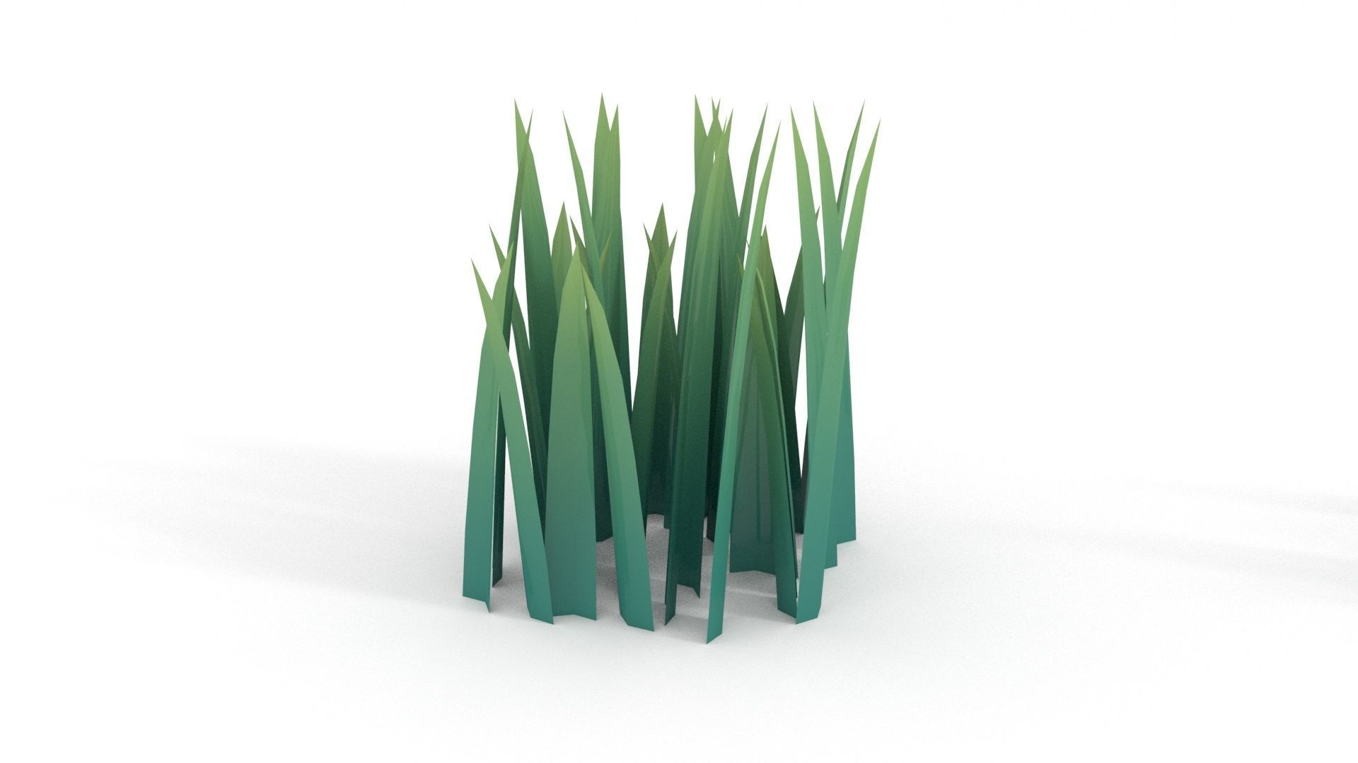 Low-poly Stylized grass collection 3D model | CGTrader