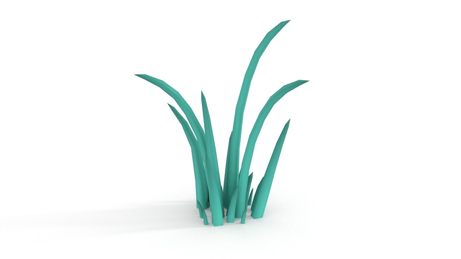 Low-poly Stylized grass collection 3D model | CGTrader