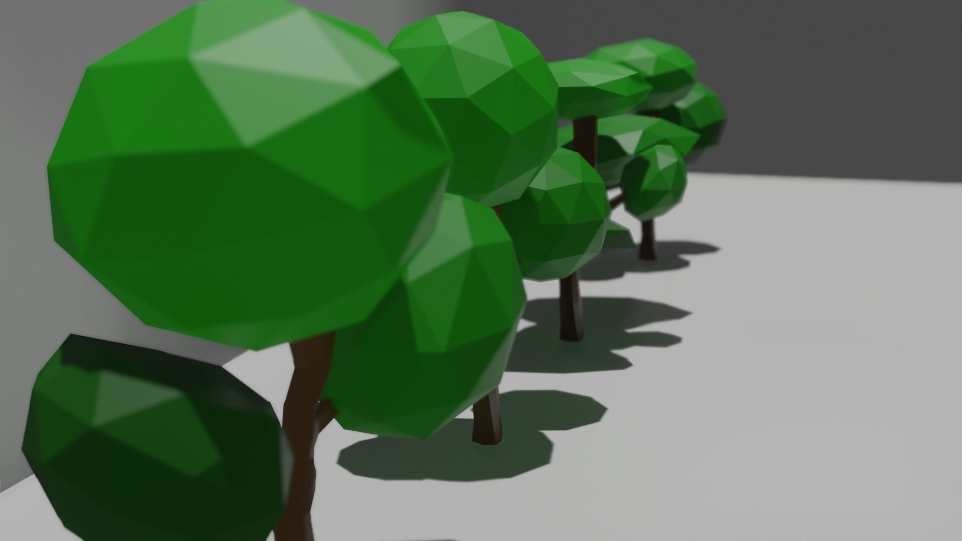 FREE Low Poly Nature Pack free VR / AR / low-poly 3D model | CGTrader