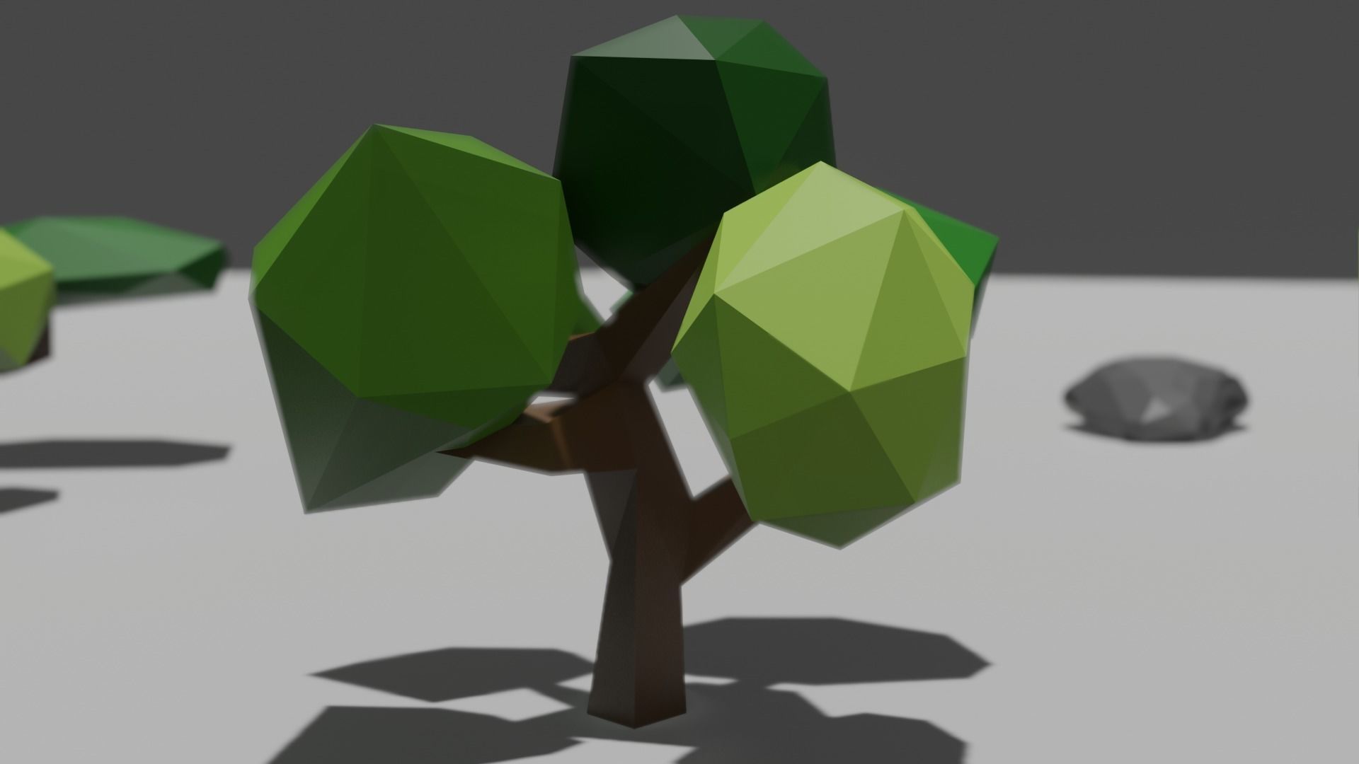 FREE Low Poly Nature Pack free VR / AR / low-poly 3D model | CGTrader