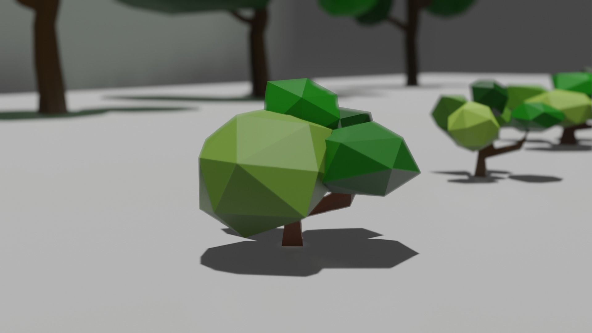 FREE Low Poly Nature Pack free VR / AR / low-poly 3D model | CGTrader