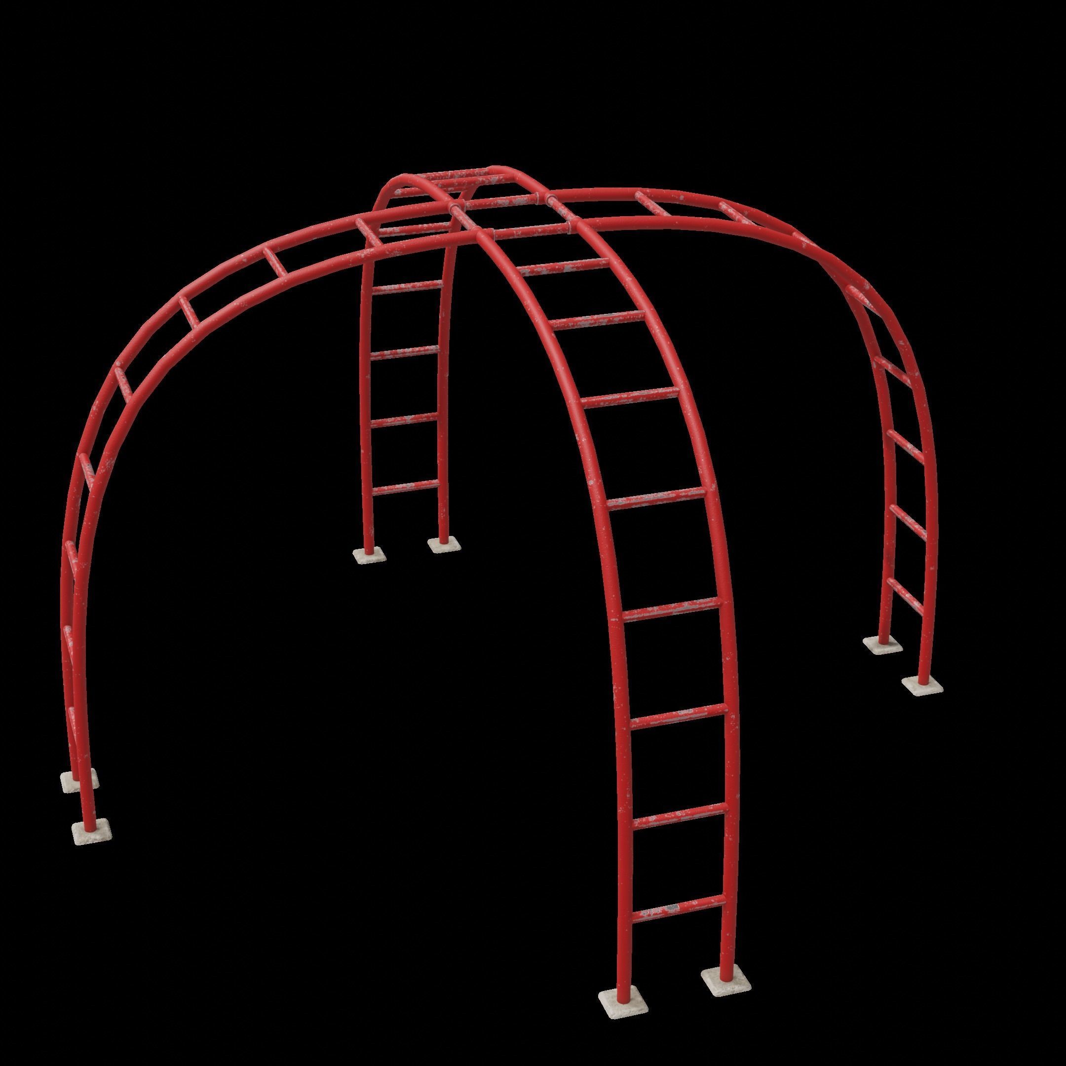 3D model Playground Modular Assets Realistic VR / AR / low-poly | CGTrader