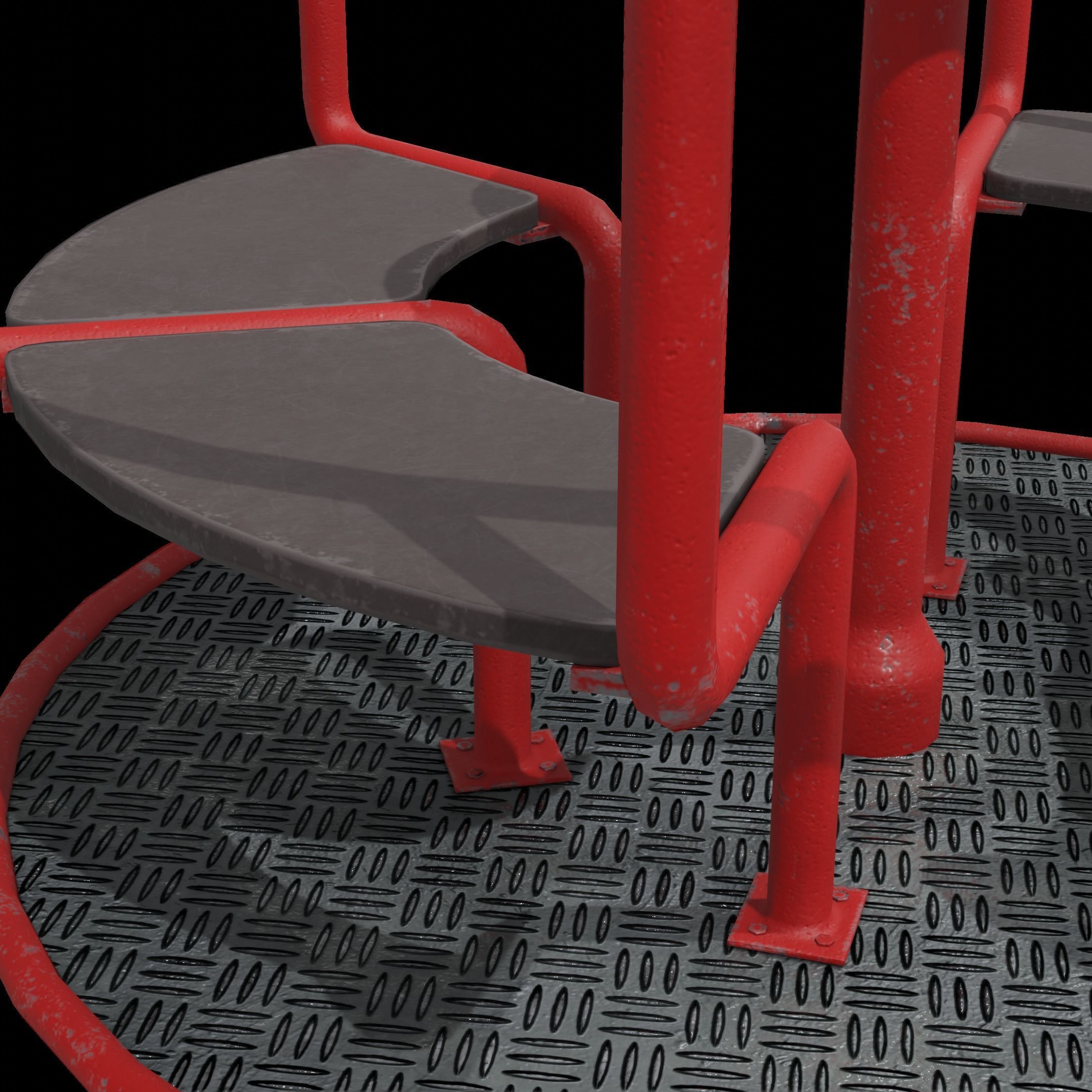 3D model Playground Modular Assets Realistic VR / AR / low-poly | CGTrader