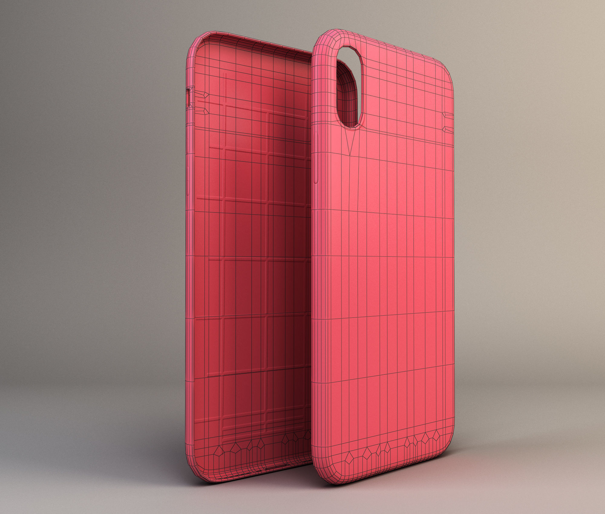 3D model iPhone case VR / AR / low-poly | CGTrader