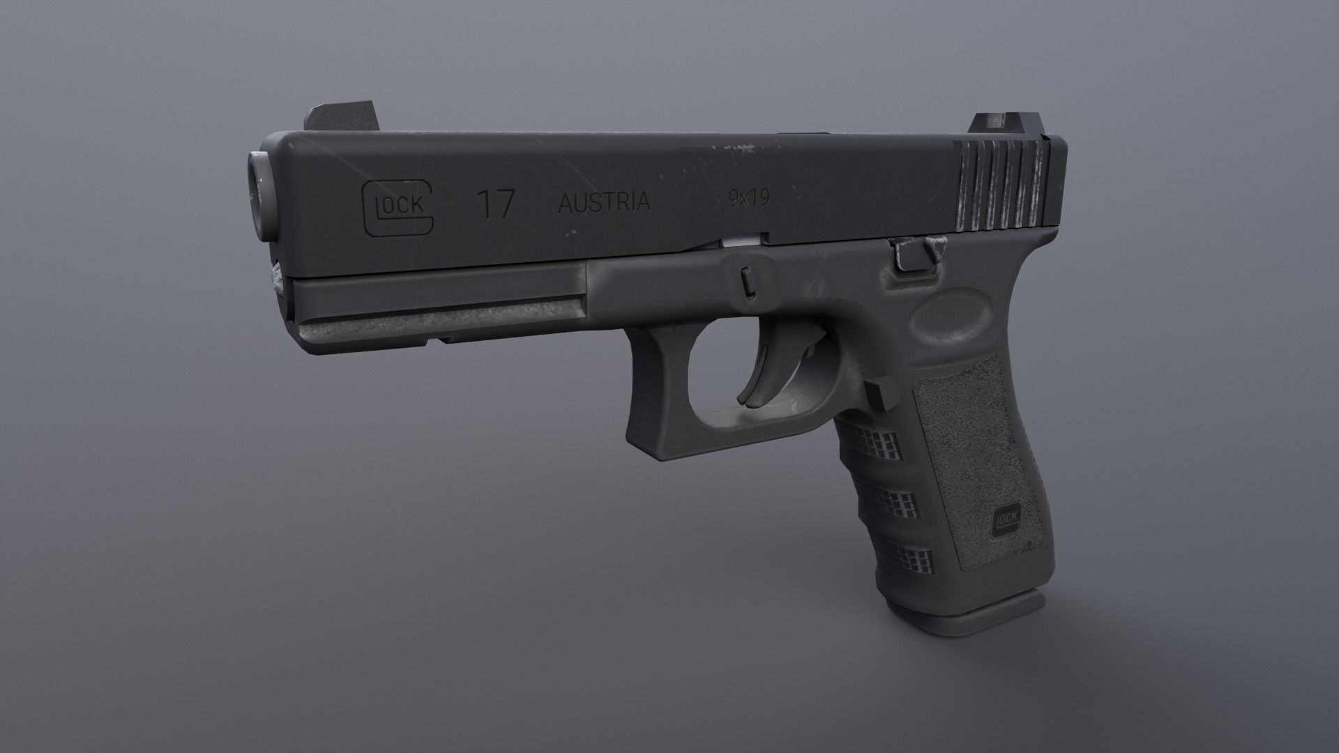 Glock 17 Gen 3 3D model | CGTrader