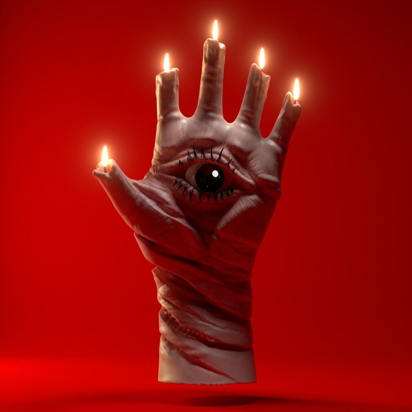 3D model evil eye hand VR / AR / low-poly | CGTrader