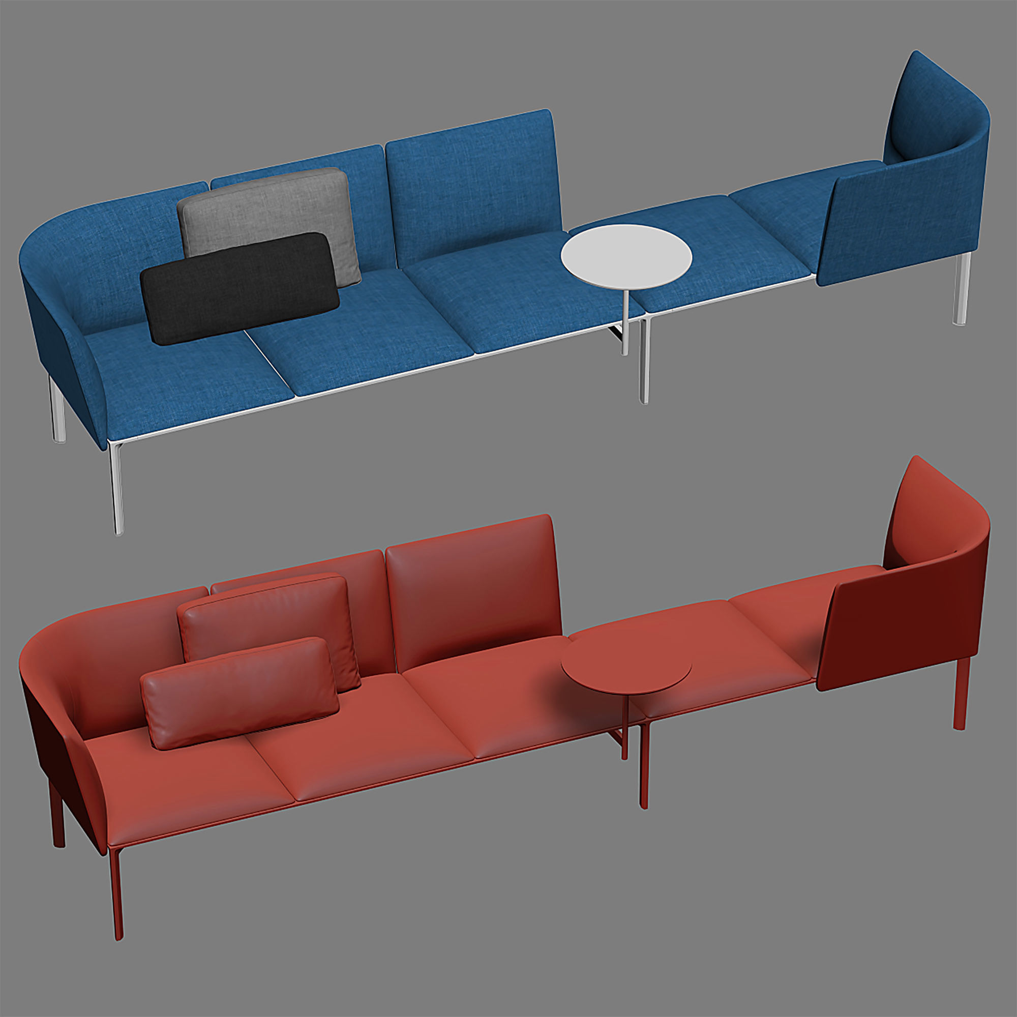 ADD OUTDOOR Seating System 3D model | CGTrader