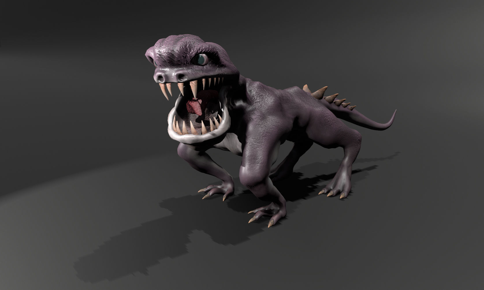 3D model Angry Bite VR / AR / low-poly | CGTrader