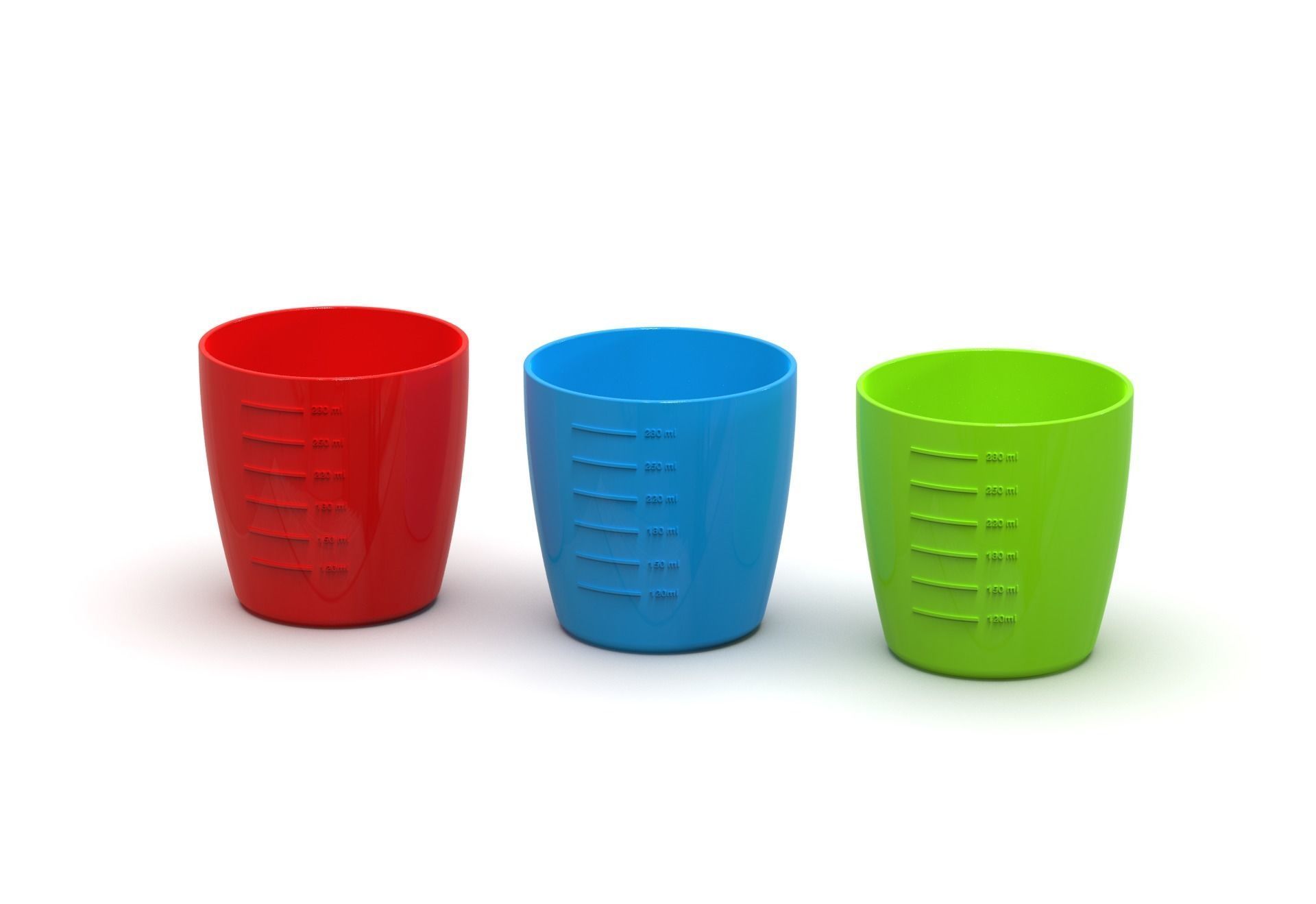 3D print model Water Measuring Cup | CGTrader