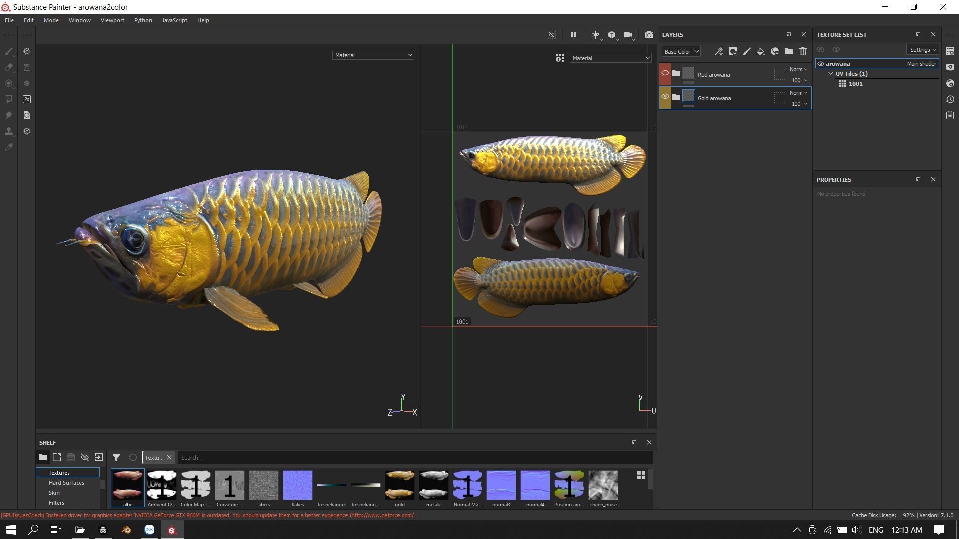 3D model Arowana dragon fish VR / AR / low-poly | CGTrader