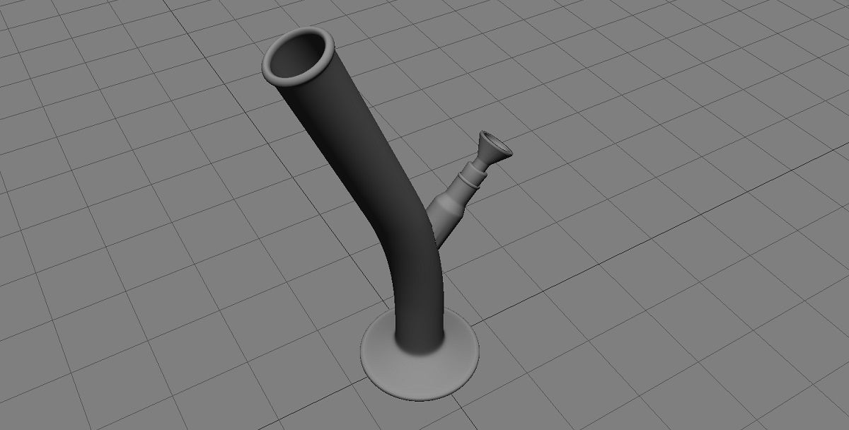 3D model Bong 3D Model Type 2 VR / AR / low-poly | CGTrader