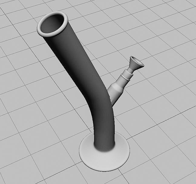 3D model Bong 3D Model Type 2 VR / AR / low-poly | CGTrader