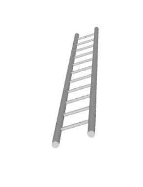 3D model low-poly ladder 3D model VR / AR / low-poly | CGTrader