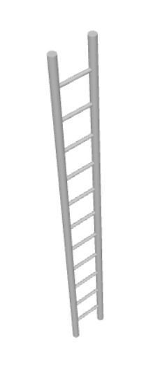 3D model low-poly ladder 3D model VR / AR / low-poly | CGTrader