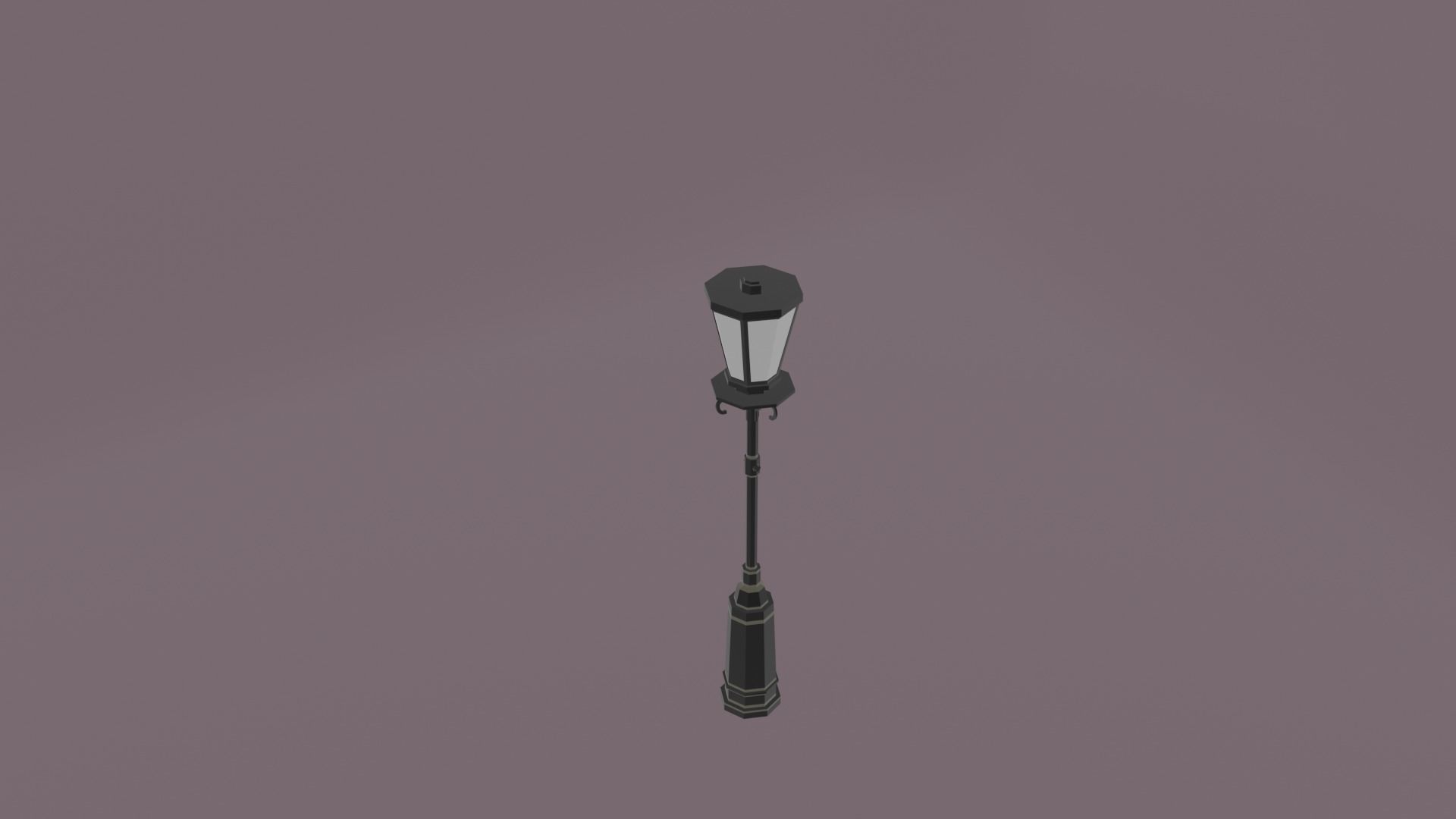 6 Low-Poly Street Lights With Textures Unity free VR / AR / low-poly 3D ...