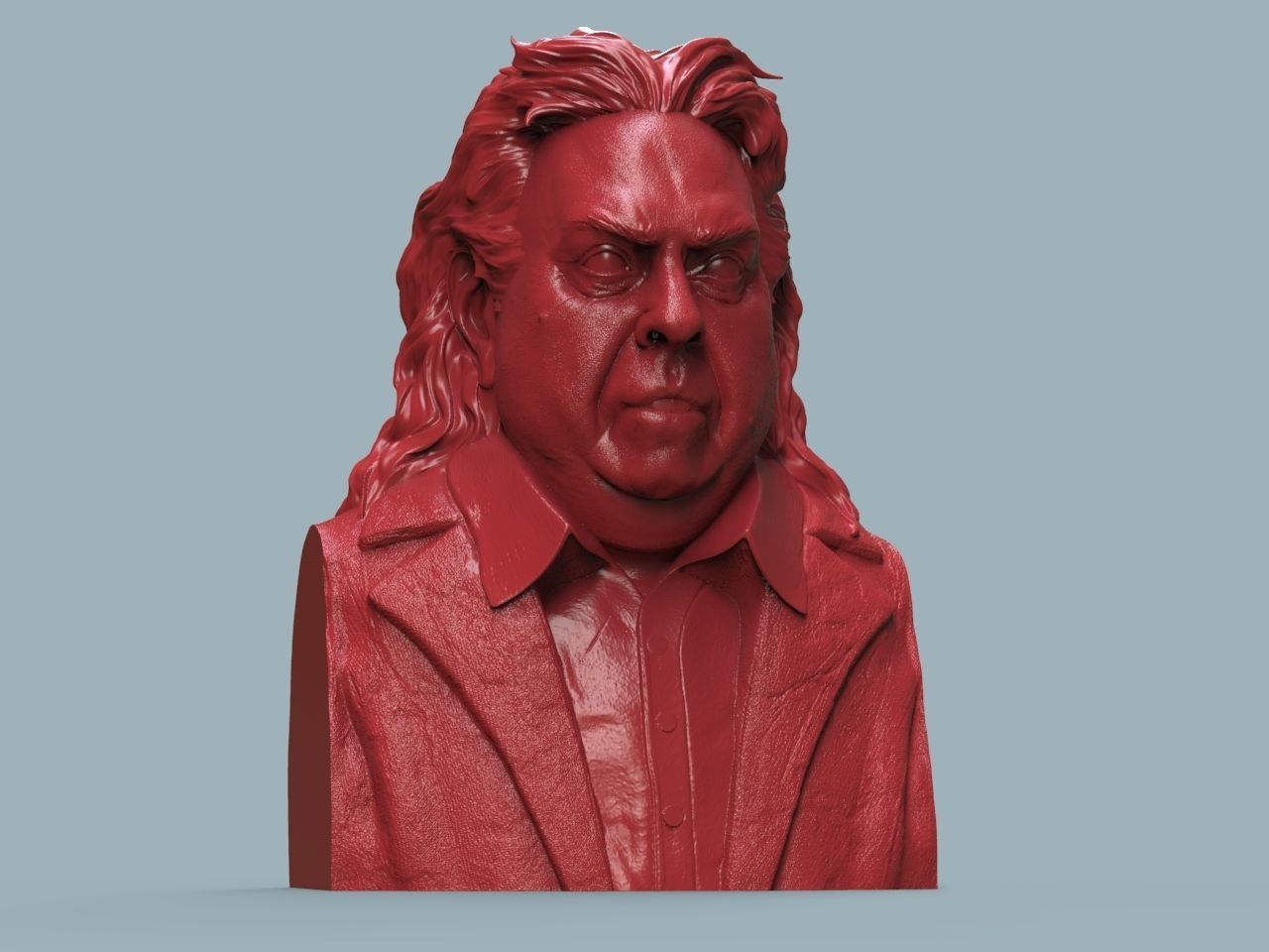 Peter Pettigrew - Wormtail bust 3D model 3D printable | CGTrader
