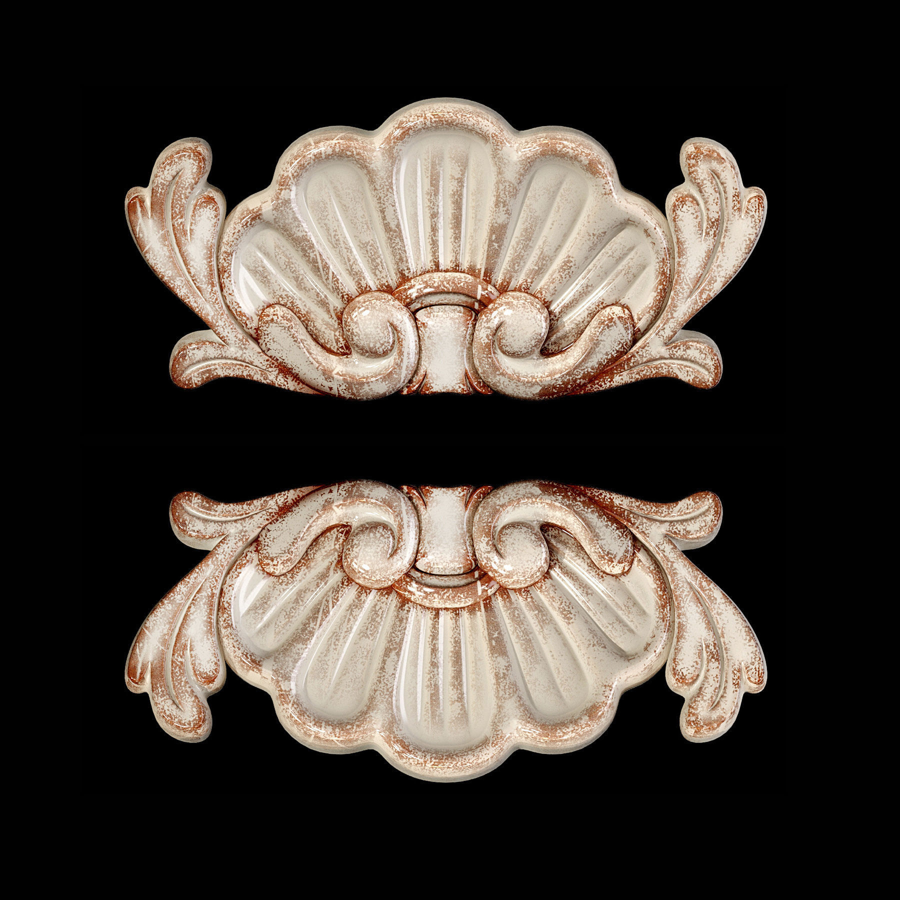 Classic carved 059 3D model | CGTrader