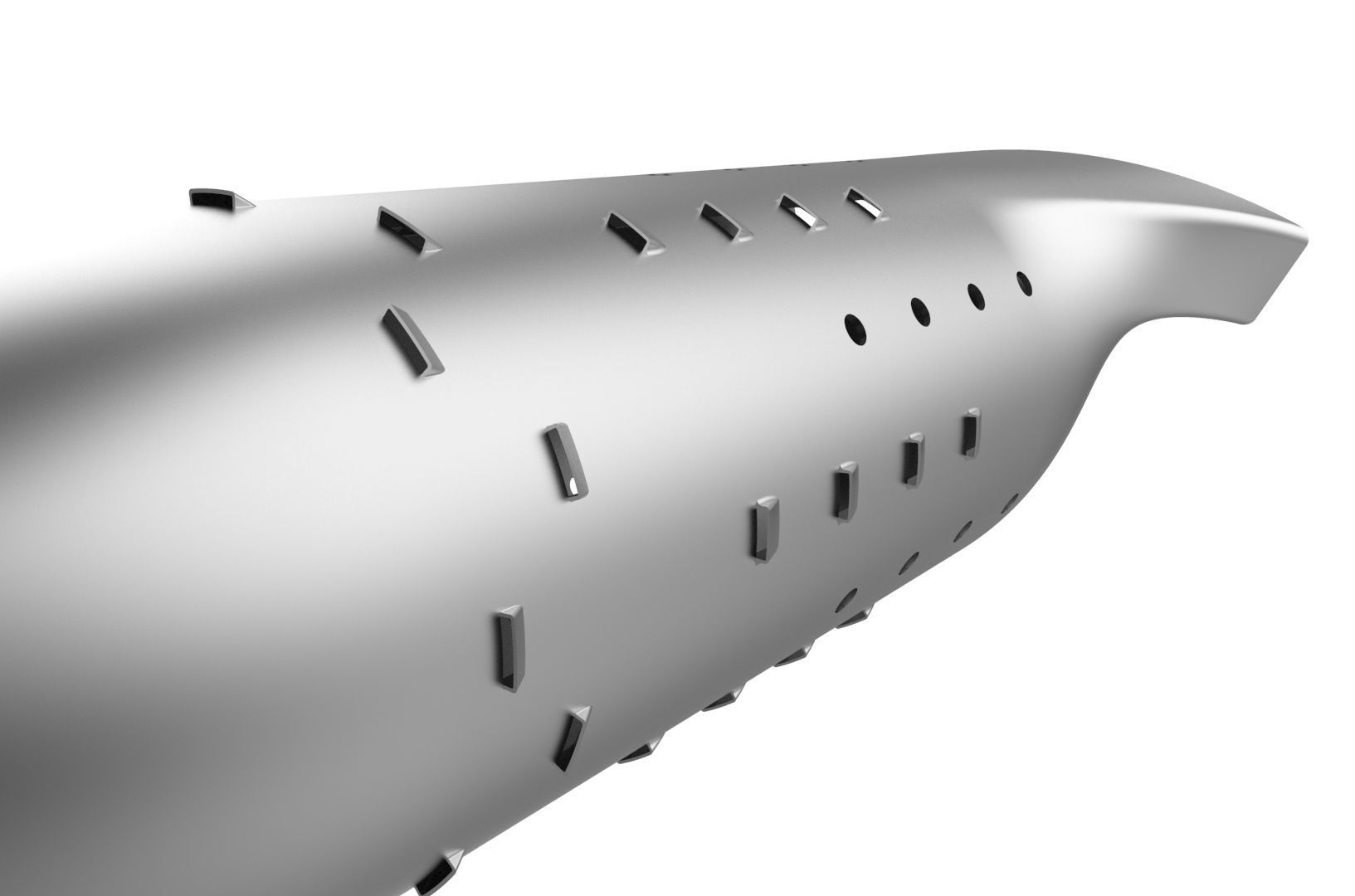 Turbojet engine combustion liner chamber 3D model 3D printable | CGTrader