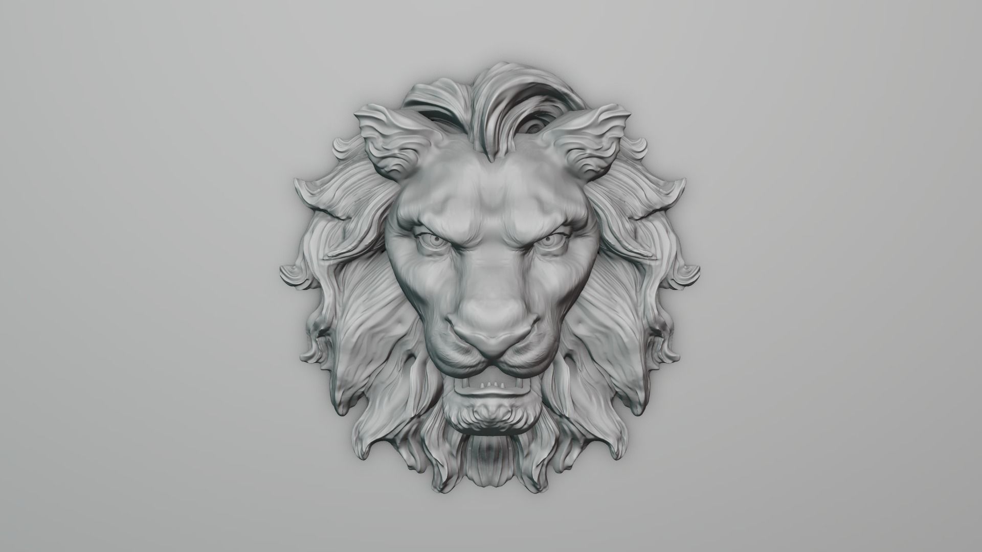 Printable Lion 3D model 3D printable | CGTrader