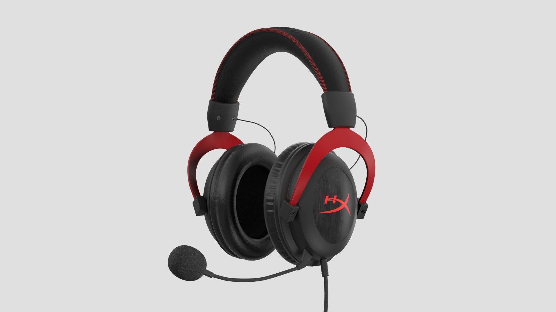 HyperX Cloud II - Gaming Headset Headphone 3D model | CGTrader