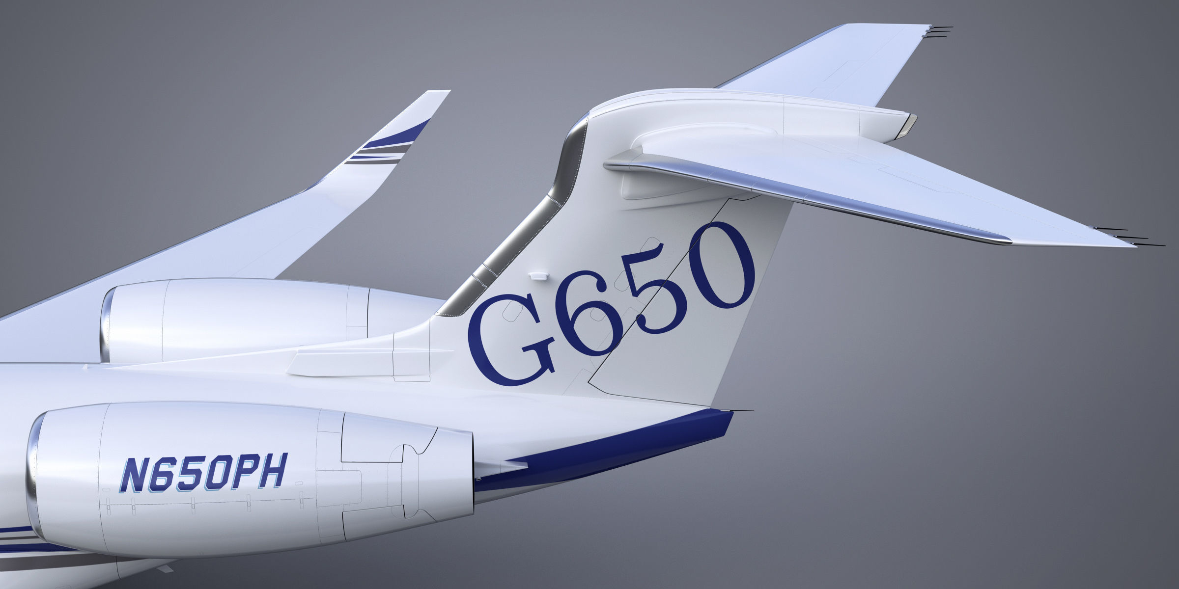 Gulfstream G650 Business Jet 3D model | CGTrader