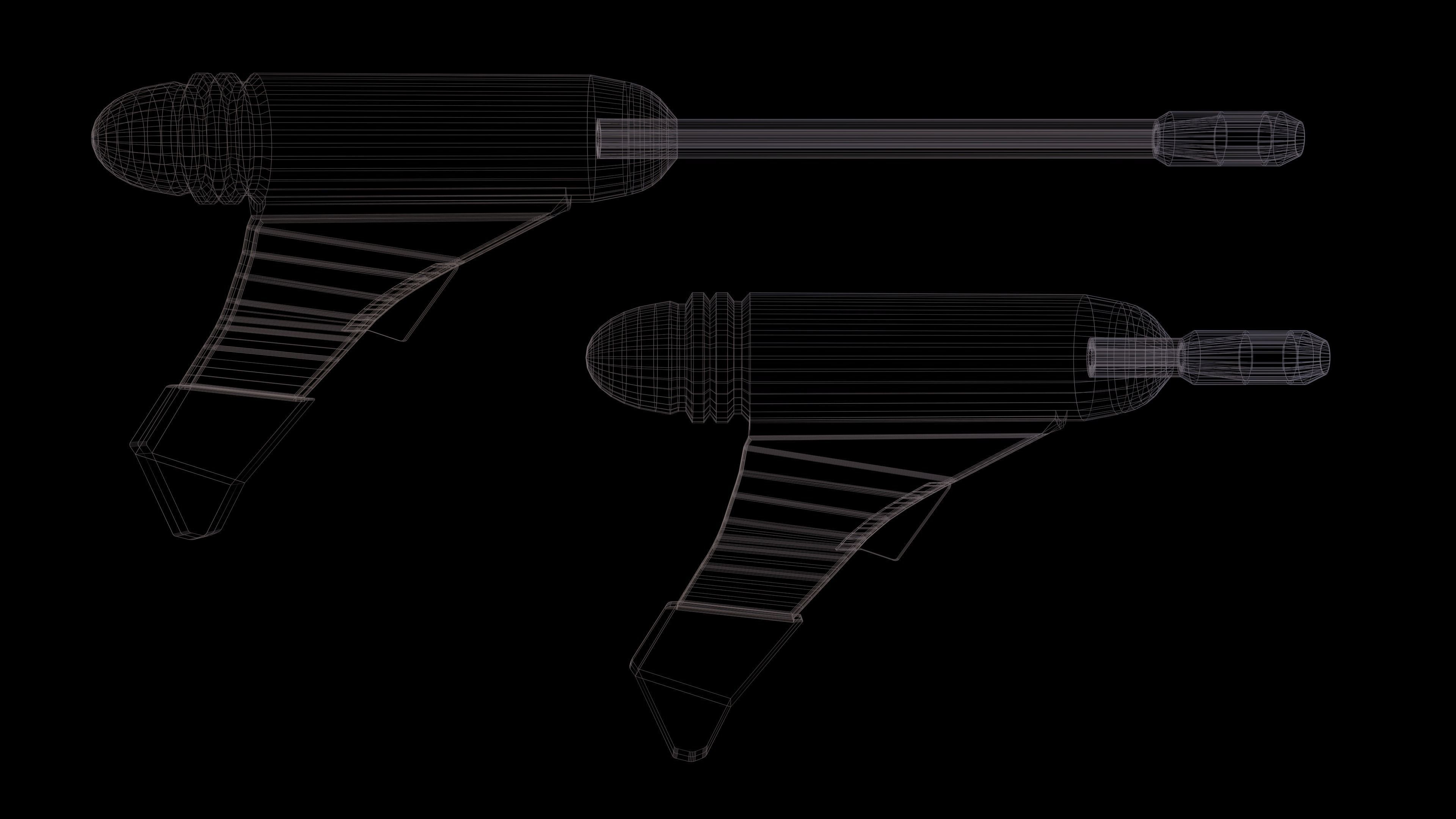 ELG-3A Blaster Bundle -- Padme Amidala 3D model | CGTrader