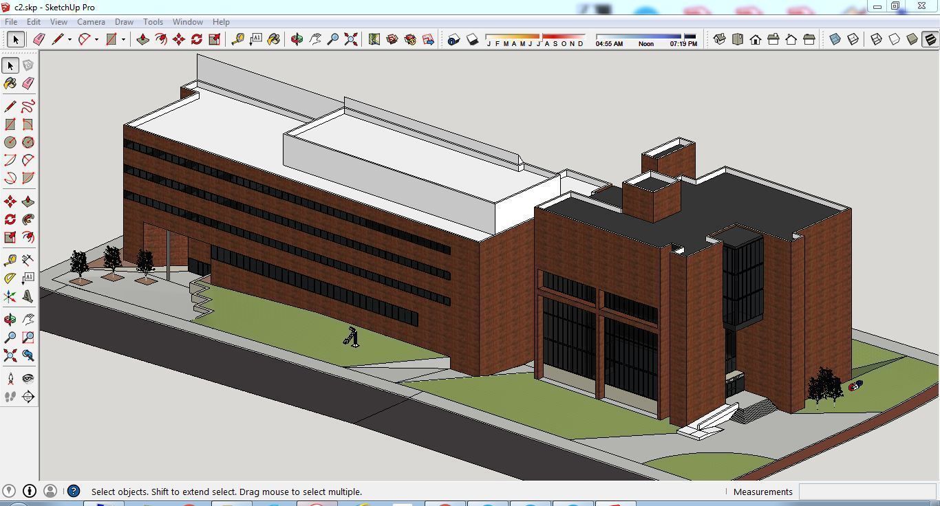 SKP SCHOOL C2 3D model | CGTrader