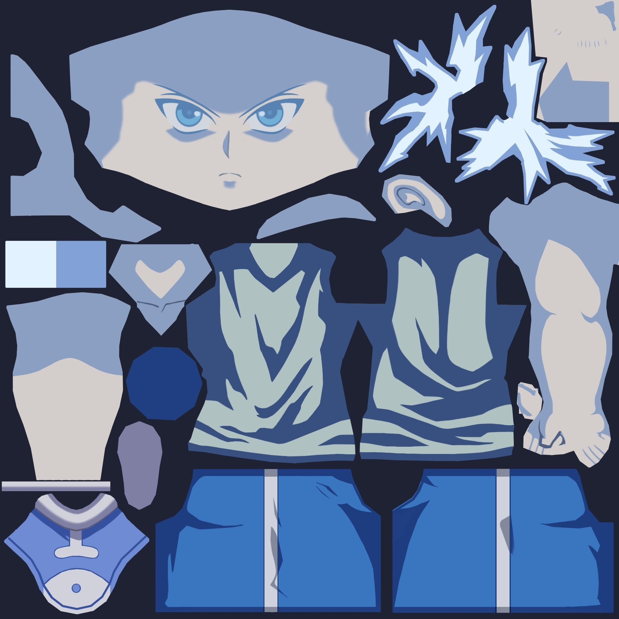 3D model God Speed Killua VR / AR / low-poly | CGTrader