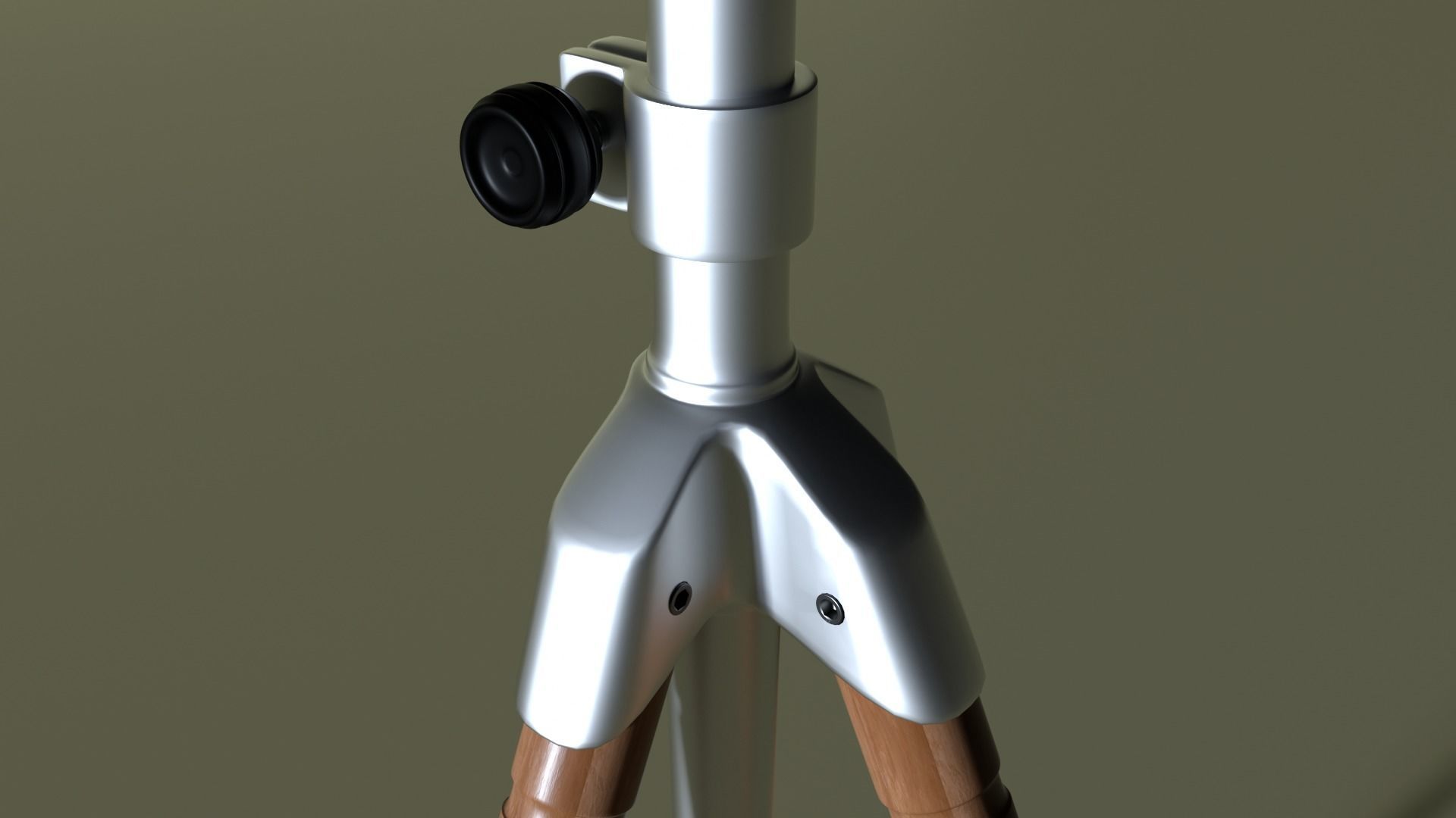 3D model Tripod Prototype with screen and camera VR / AR / low-poly ...