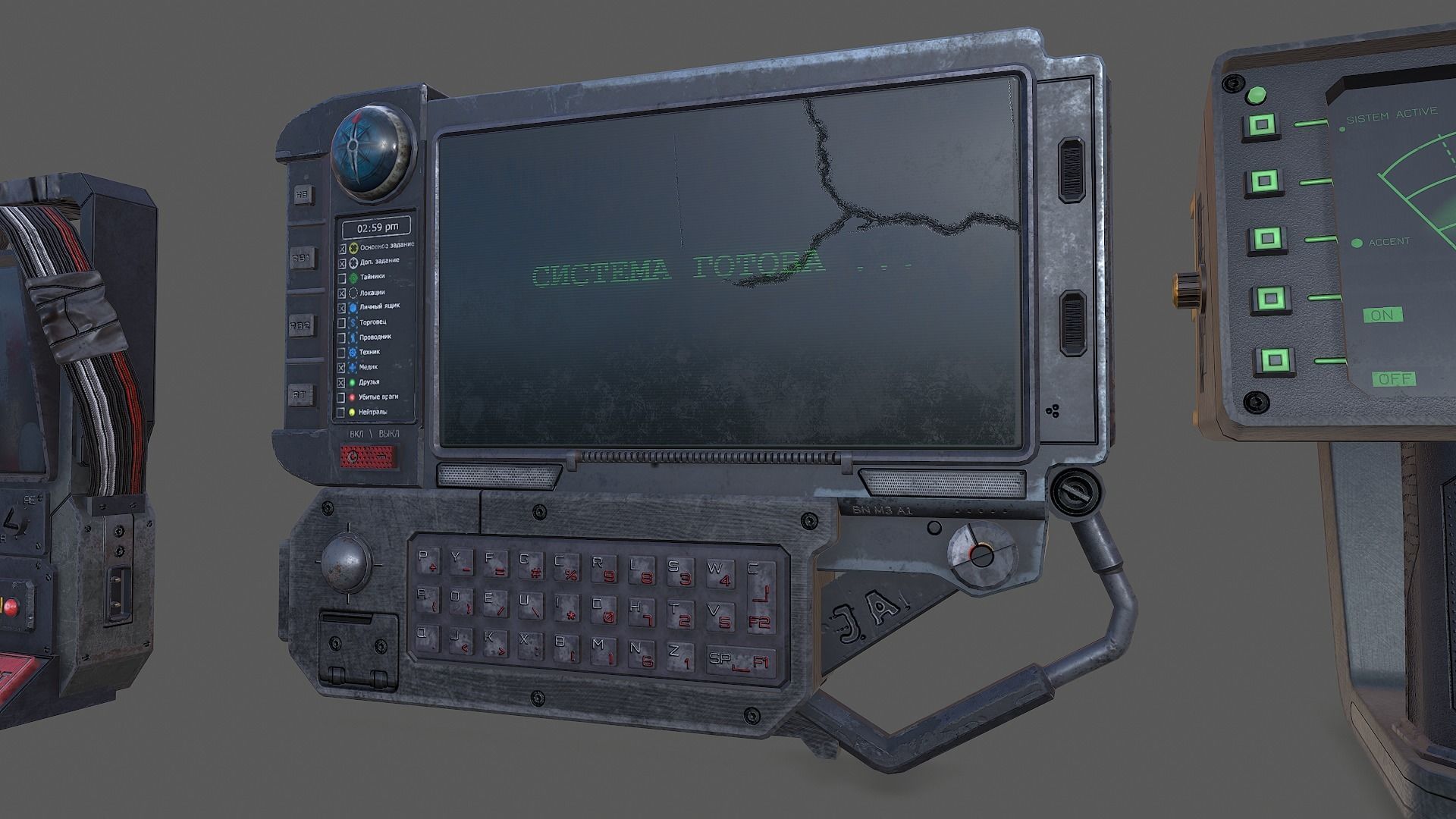 3D model Communicators device with light VR / AR / low-poly | CGTrader