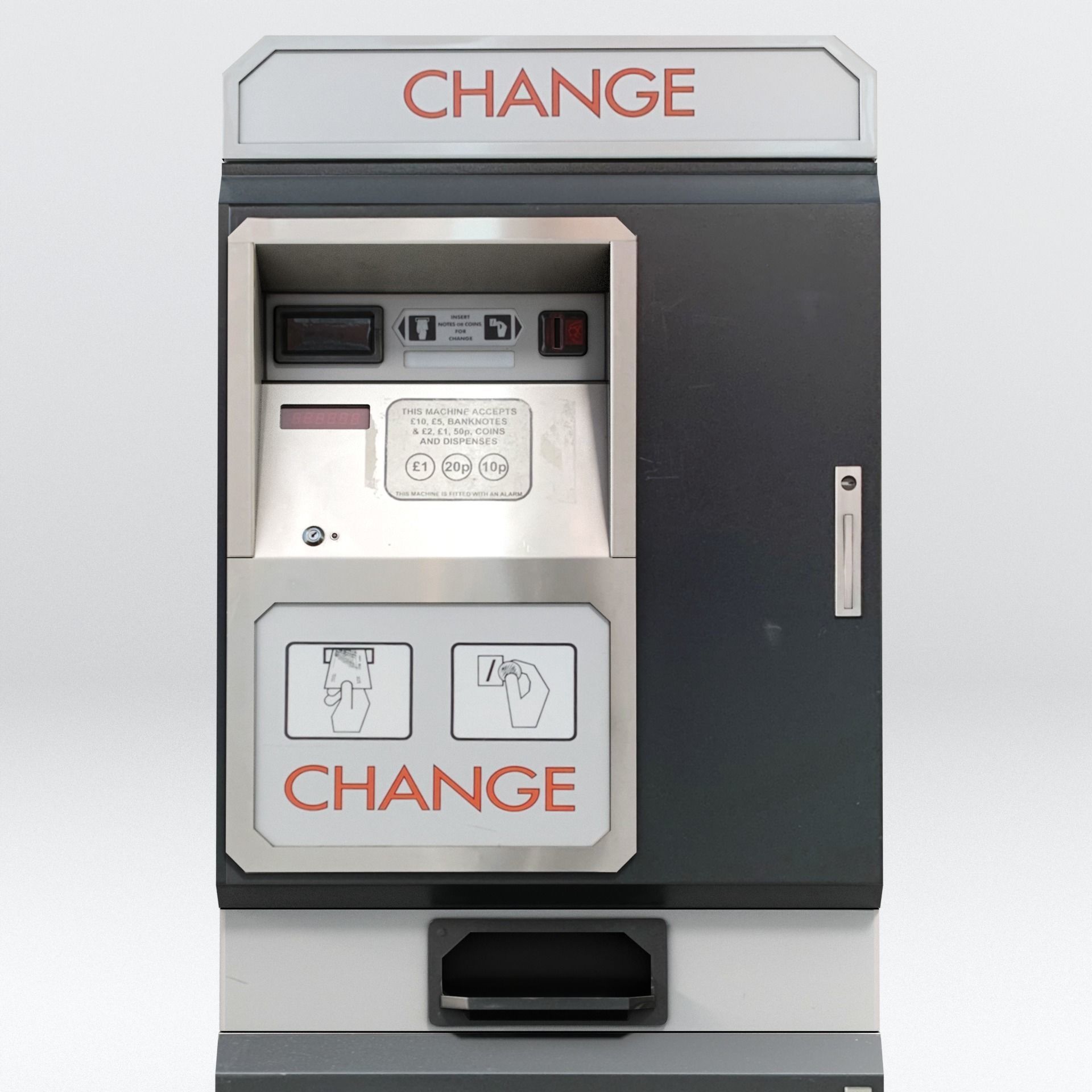 3D model Change Machine VR / AR / low-poly | CGTrader