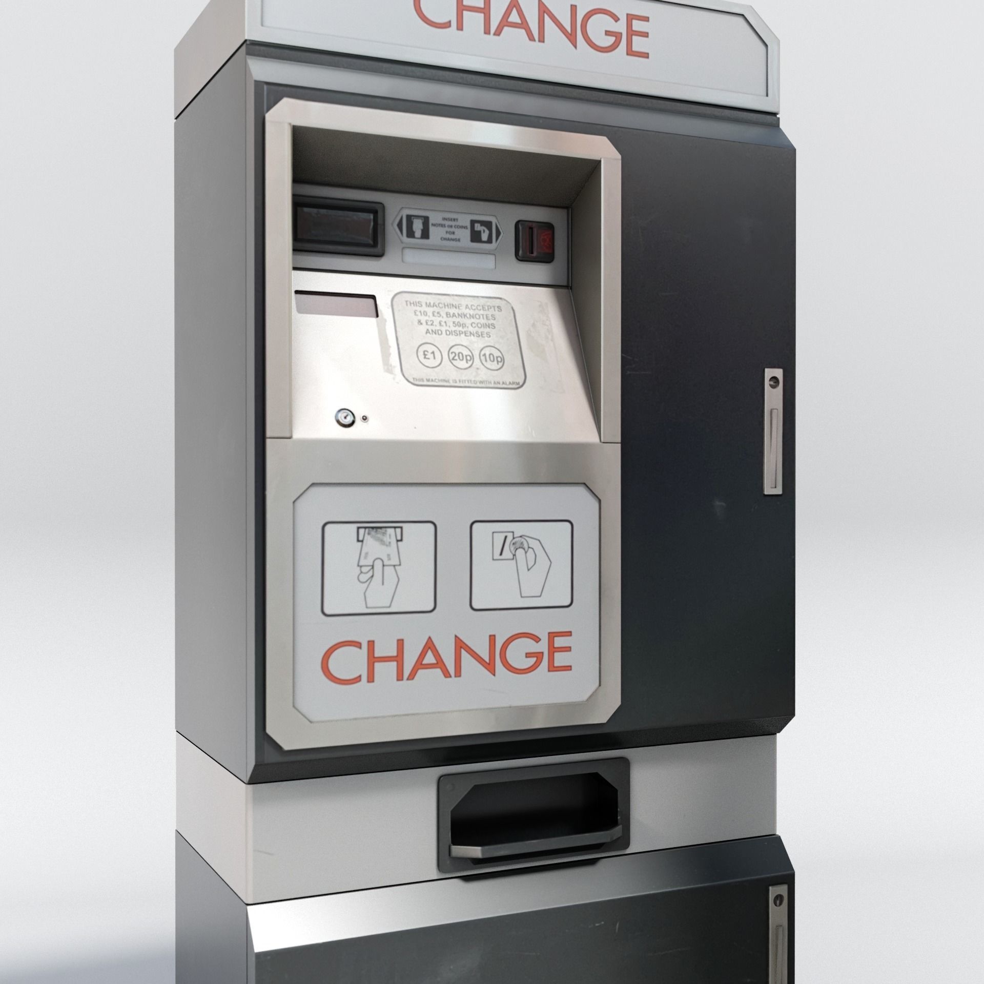 3D model Change Machine VR / AR / low-poly | CGTrader