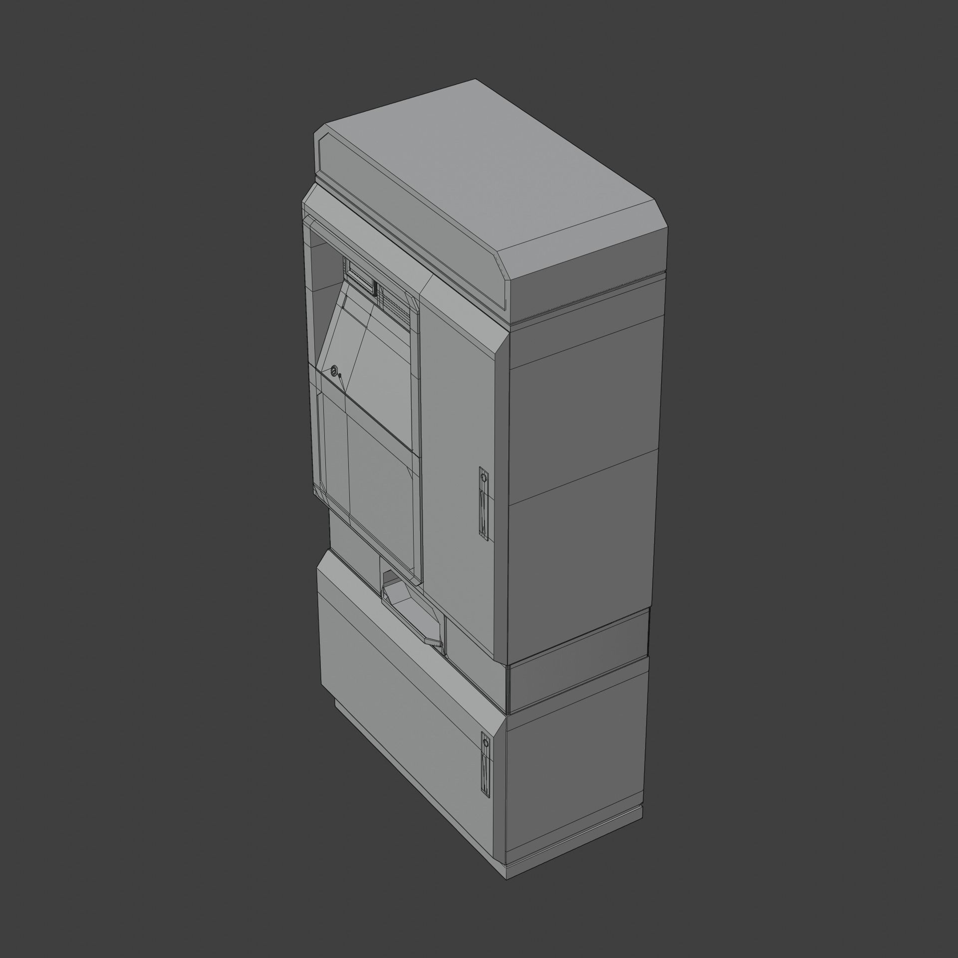 3D model Change Machine VR / AR / low-poly | CGTrader