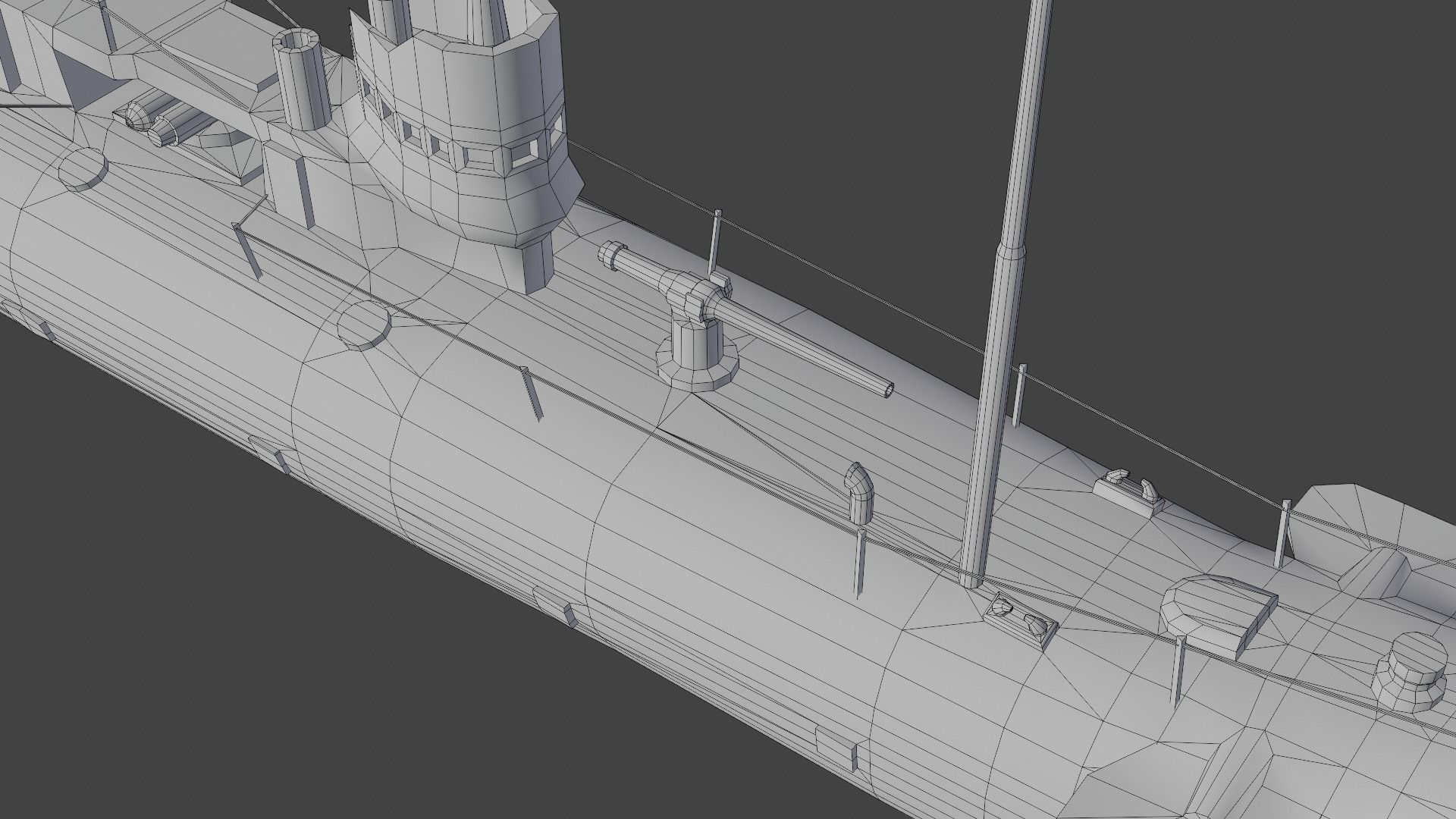 3D model HMS K4 VR / AR / low-poly | CGTrader