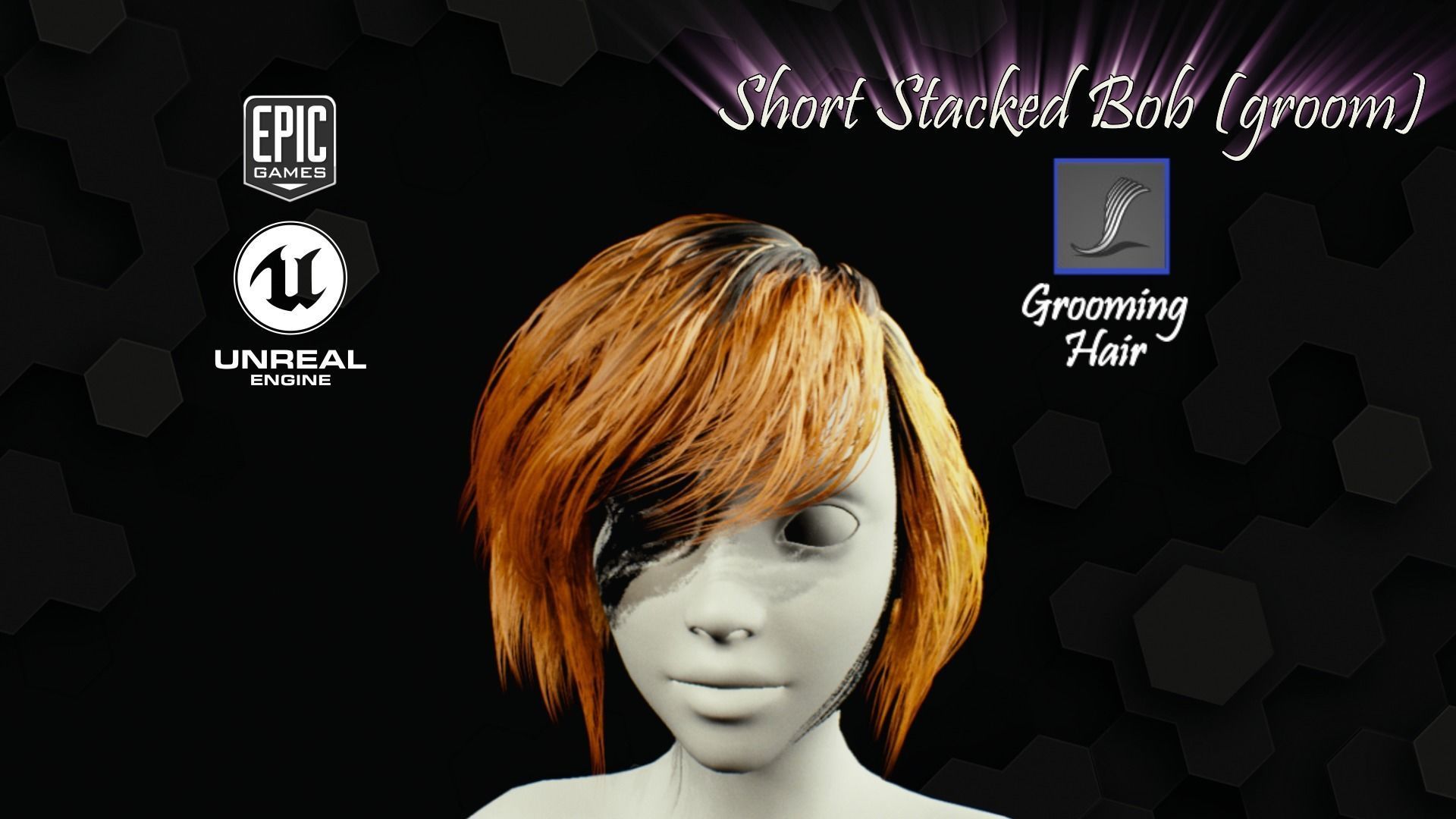 Short Stacked Bob free VR / AR / low-poly 3D model | CGTrader