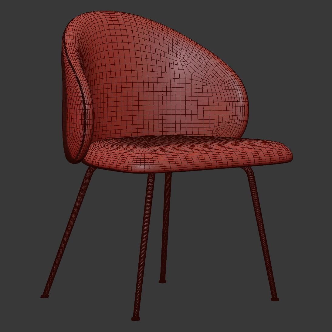 Luisa Chair 3D model | CGTrader