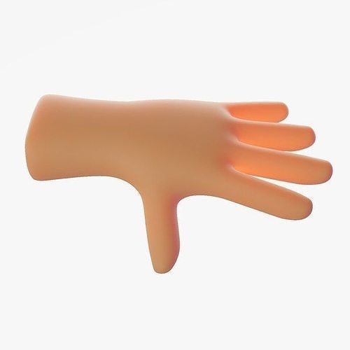 3D model Cartoon Human Hand VR / AR / low-poly | CGTrader