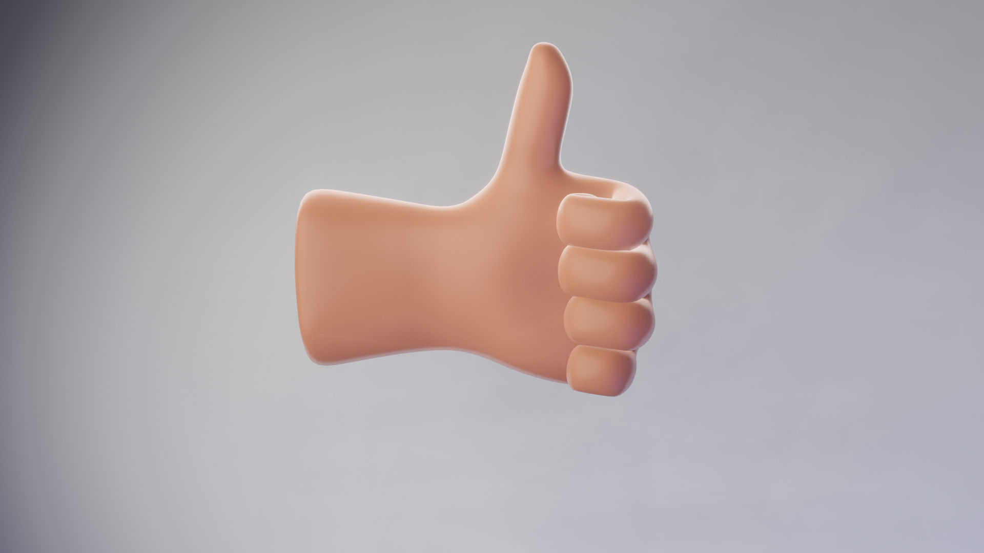 3D model Cartoon Human Hand VR / AR / low-poly | CGTrader
