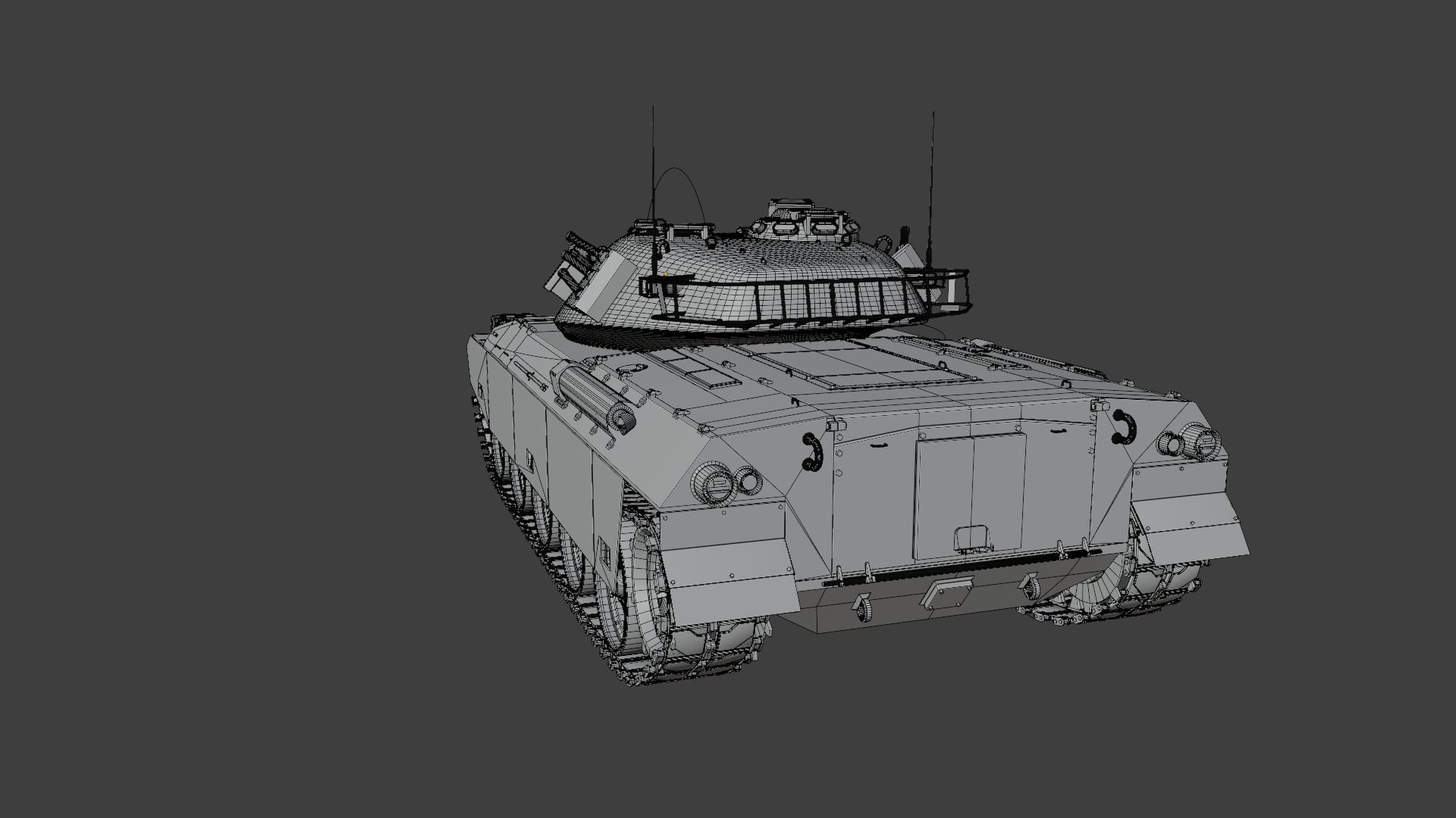 3D model JGSDF Type 74 Main Battle Tank VR / AR / low-poly | CGTrader